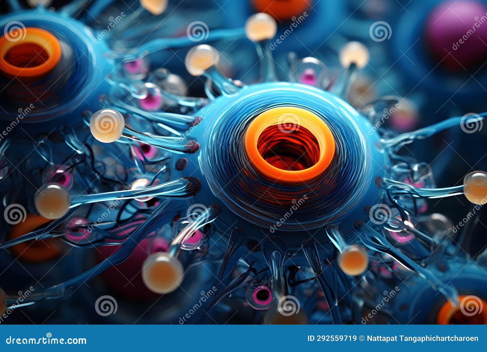The Electron Microscopic Structure of Hydrogen Atom, Zoom Closeup ...