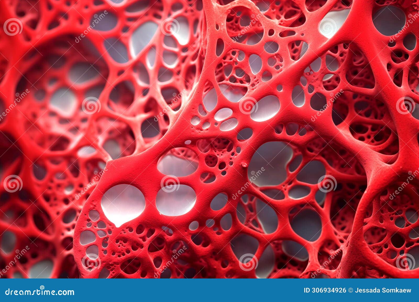 Electron Microscopy Cells of Liver, Generative AI Stock Illustration ...