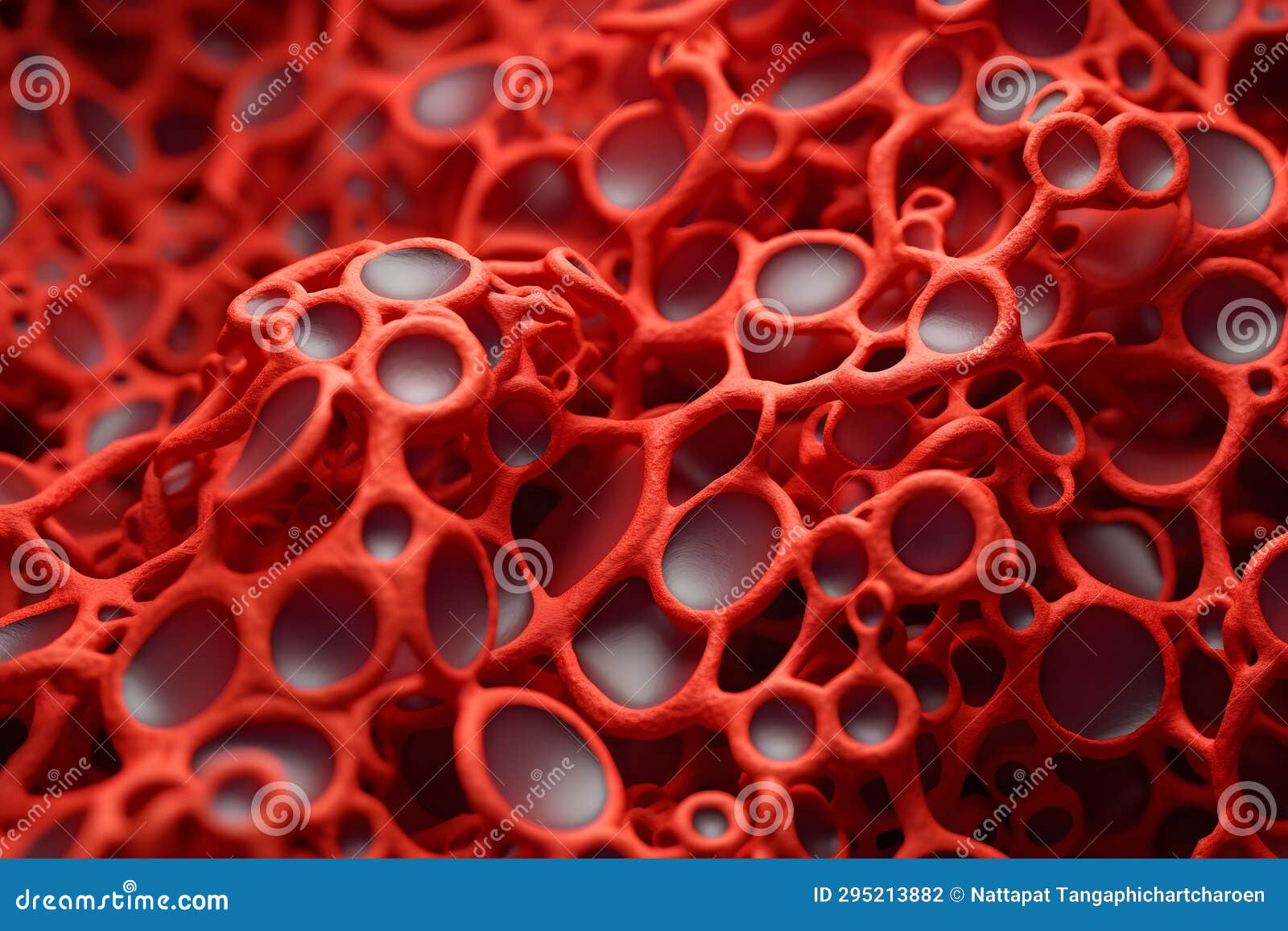 Electron Microscopy Cells of Liver, Generated AI Stock Illustration ...