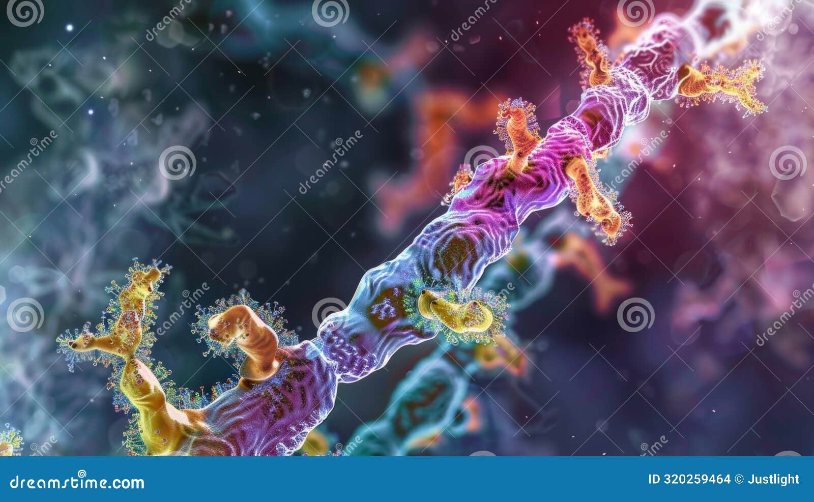 An Electron Microscopy Image of a Rie in Action Providing a Glimpse ...