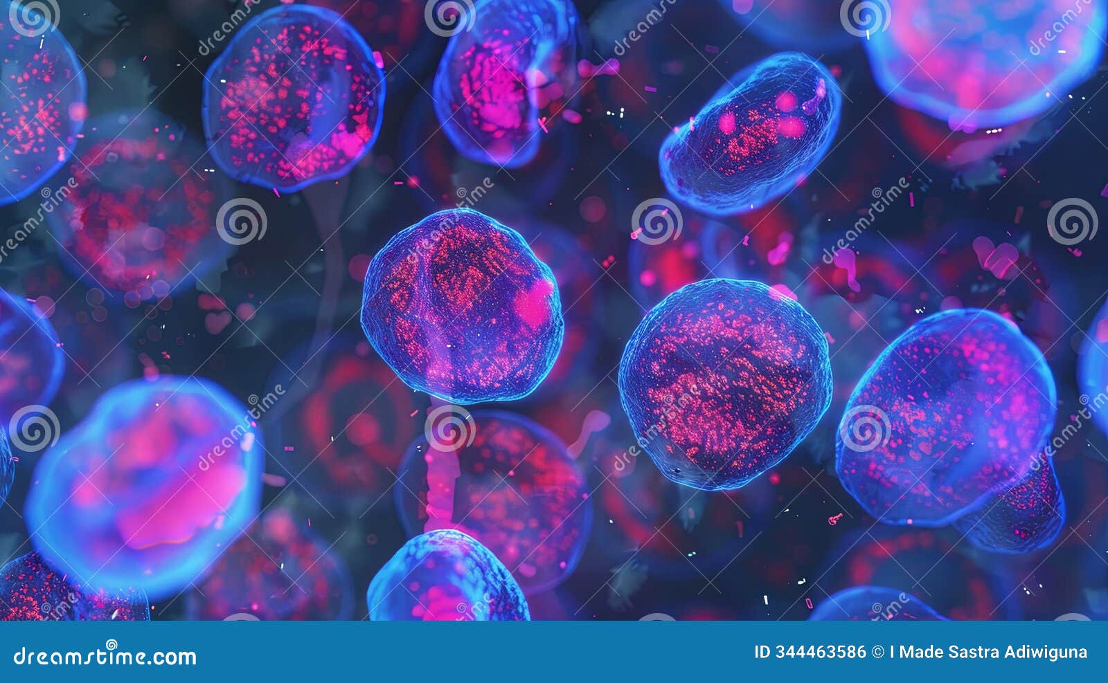 Electron Microscopy Of Brain Neural Network. Generative AI Stock Photo ...