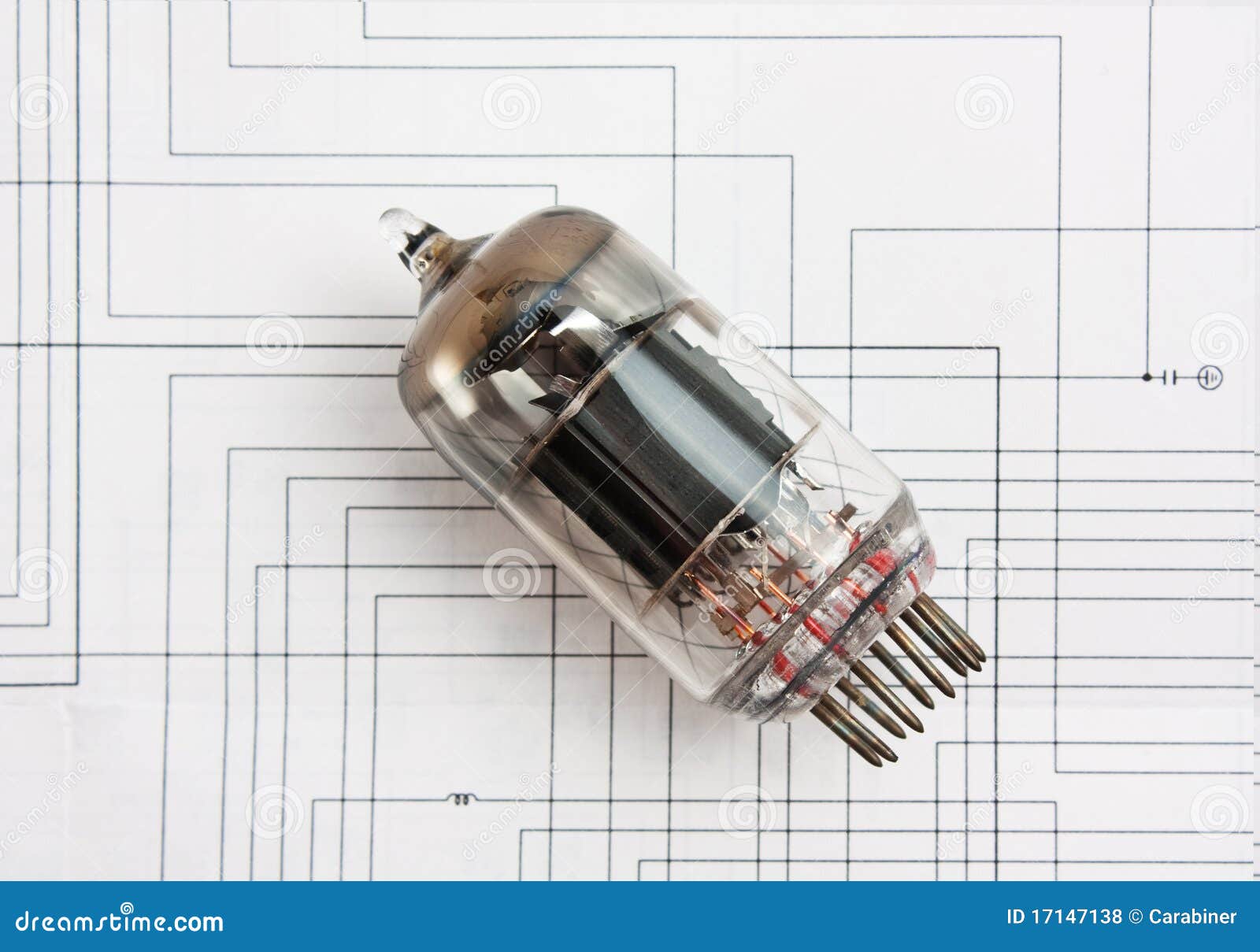 Electron tube stock photo. Image of industry, closeup - 17147138