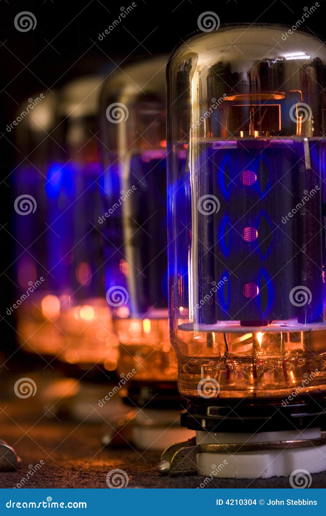 Electron Tube stock photo. Image of electron, amplifier - 4210304