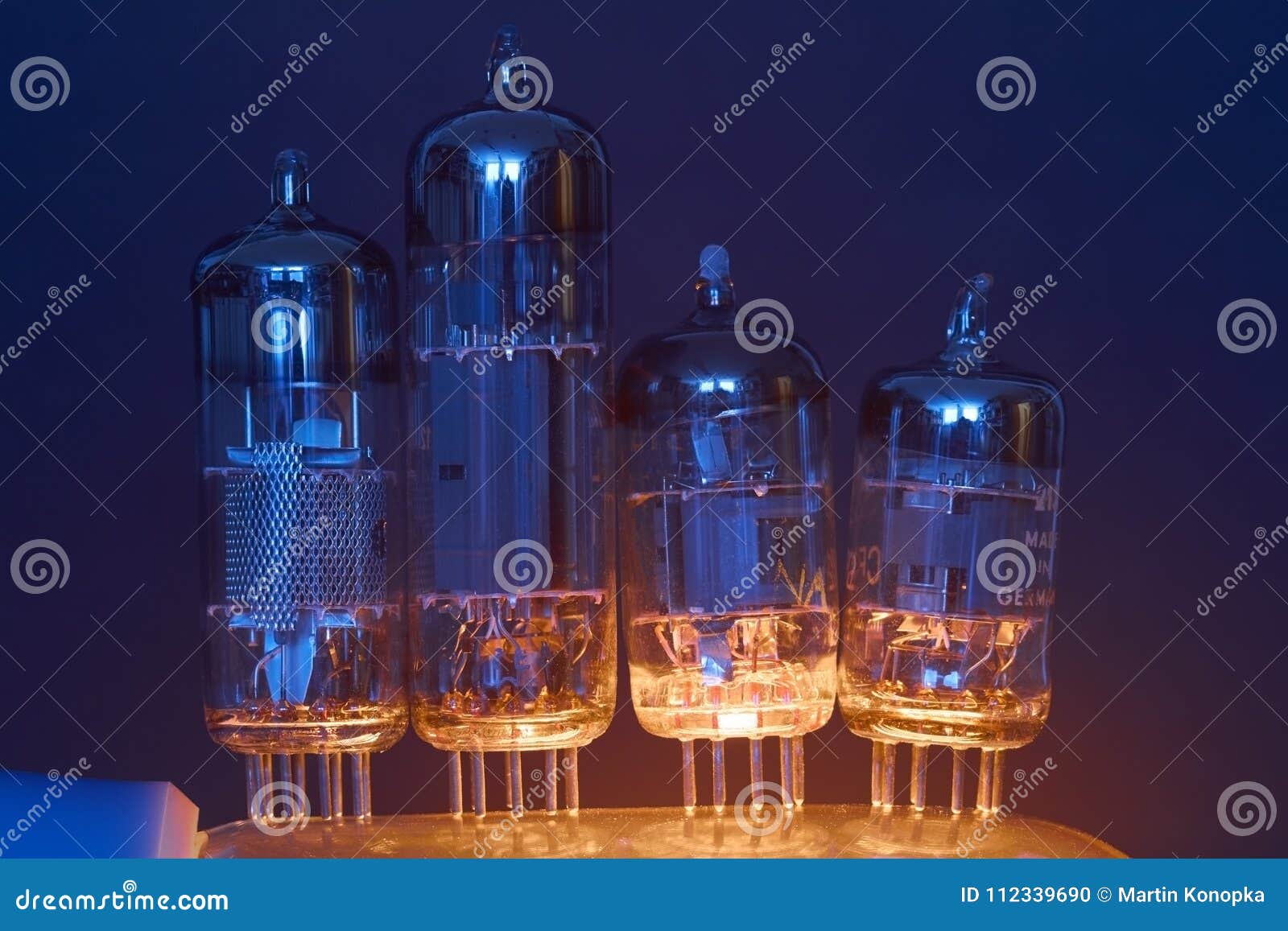 Electron tubes stock photo. Image of shiny, electronics - 112339690