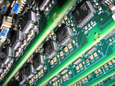 Electronic stock image. Image of resistor, board, electronic - 718177