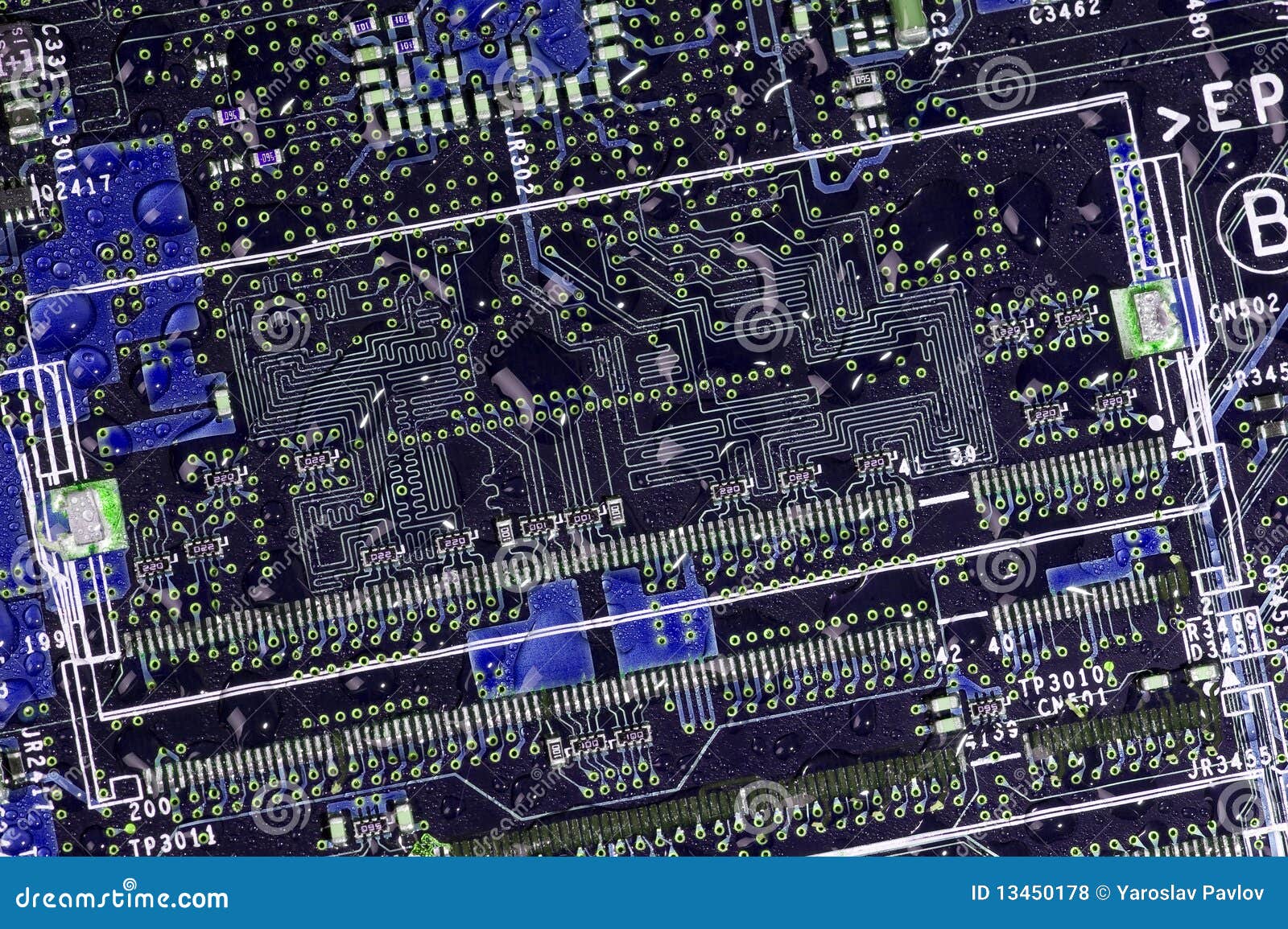 Electronic abstract stock photo. Image of complexity - 13450178