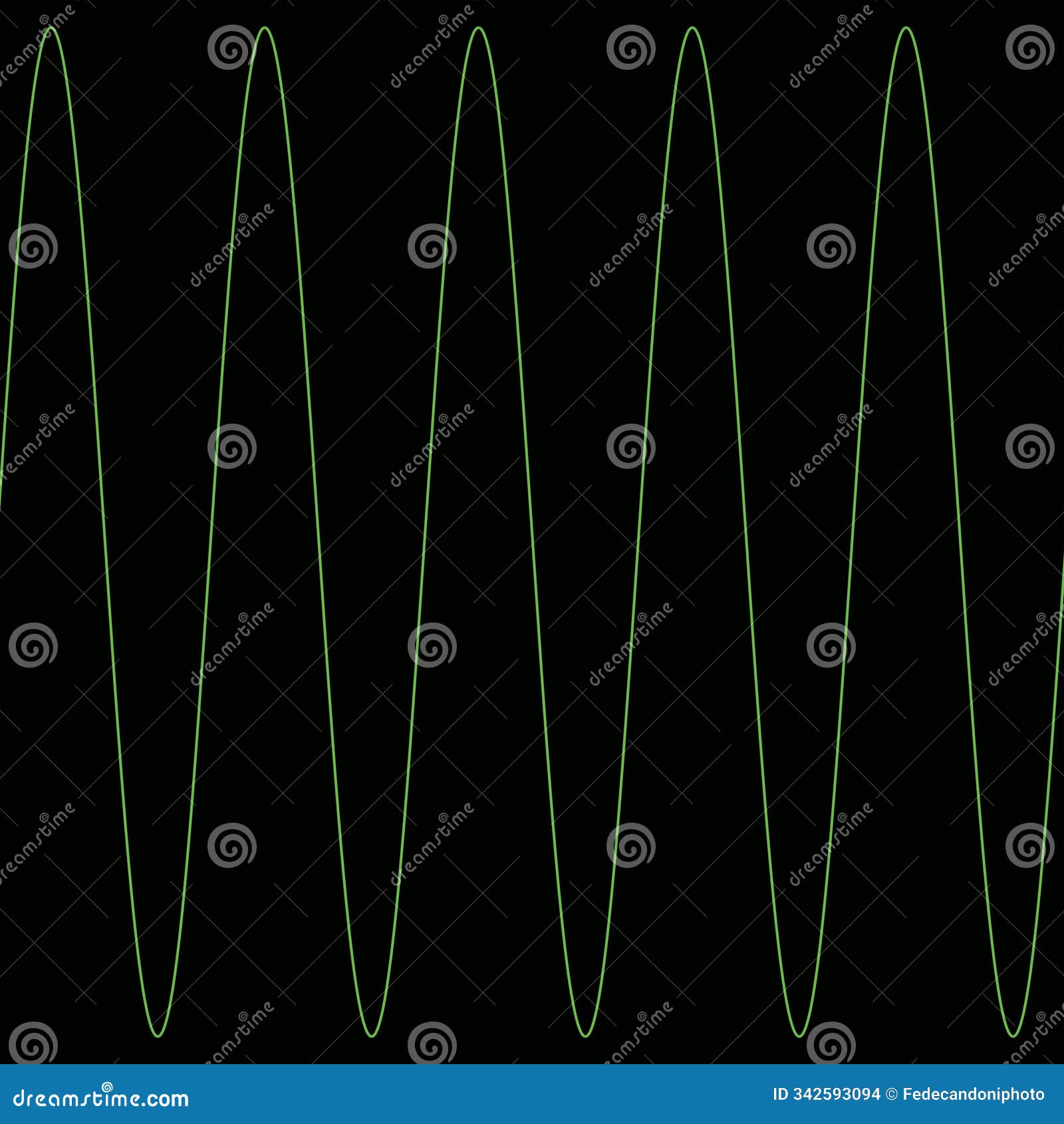 Black Oscilloscope Measurement Signal Wave Icon Isolated On White ...