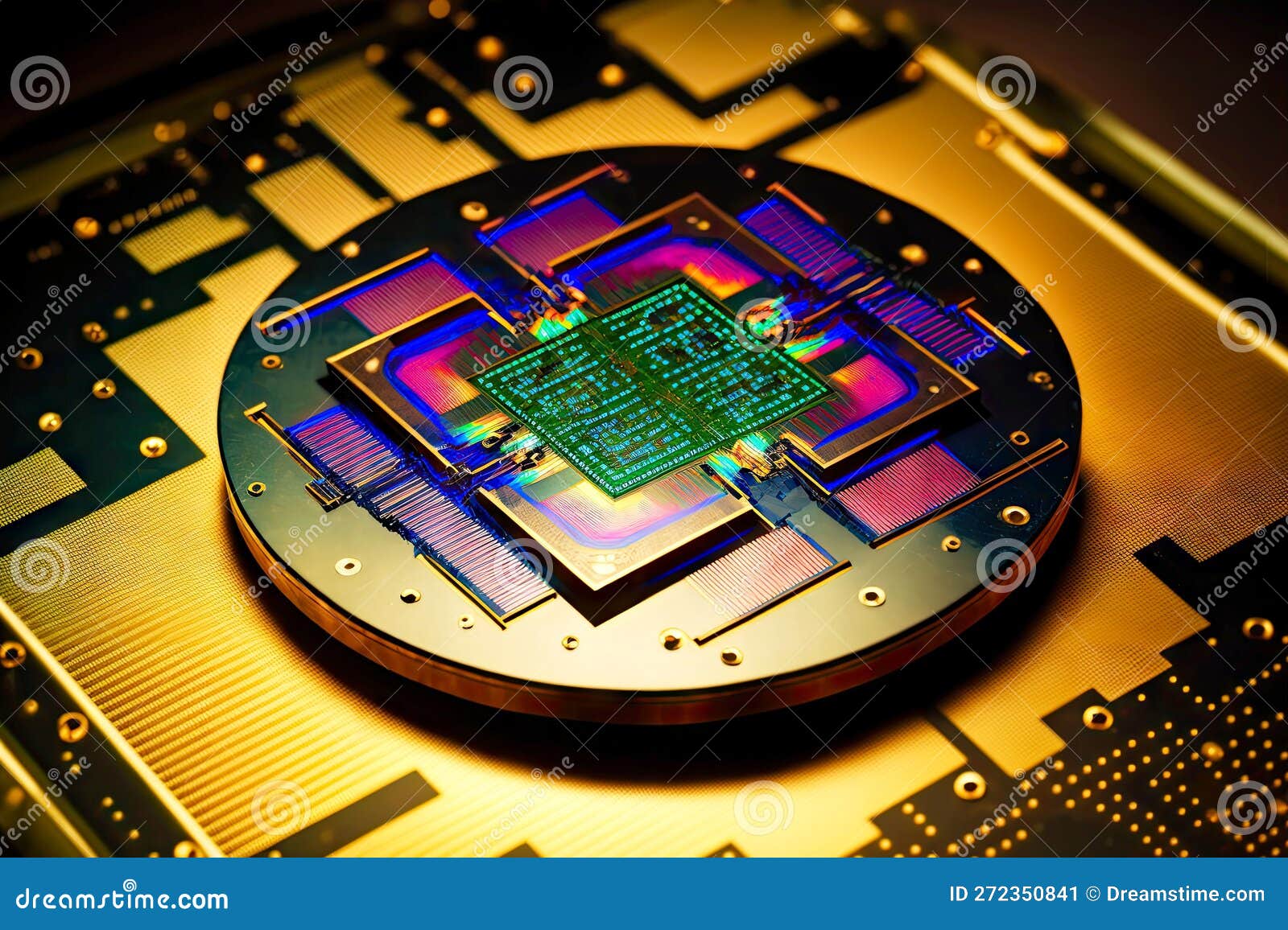 Electronic Automatic Circuit Of Wafer Semiconductor Manufacturing ...