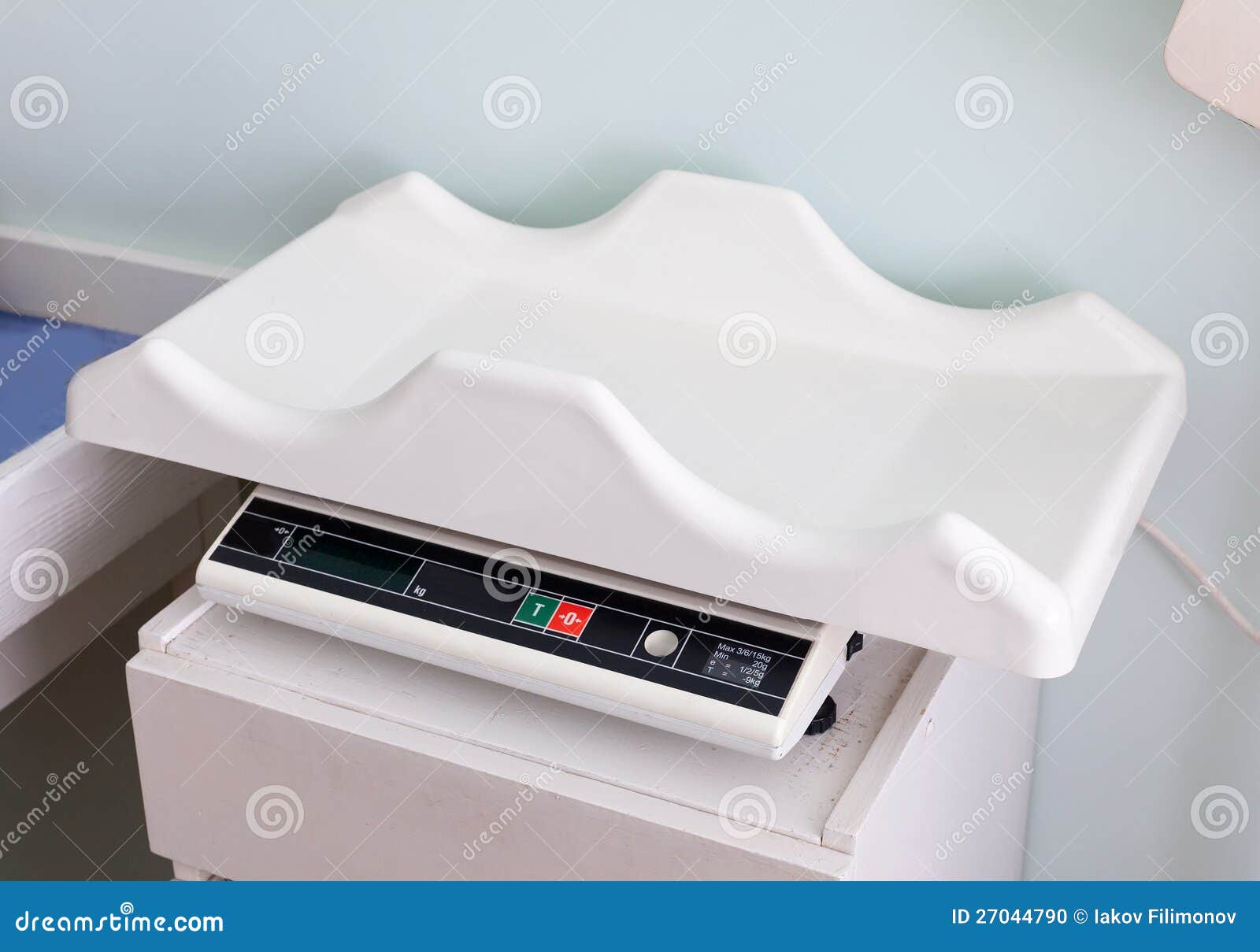 Electronic baby scale stock photo. Image of health, check - 27044790