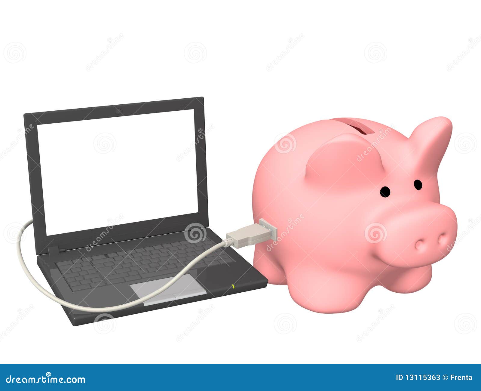 Electronic bank account stock illustration. Illustration of medium ...