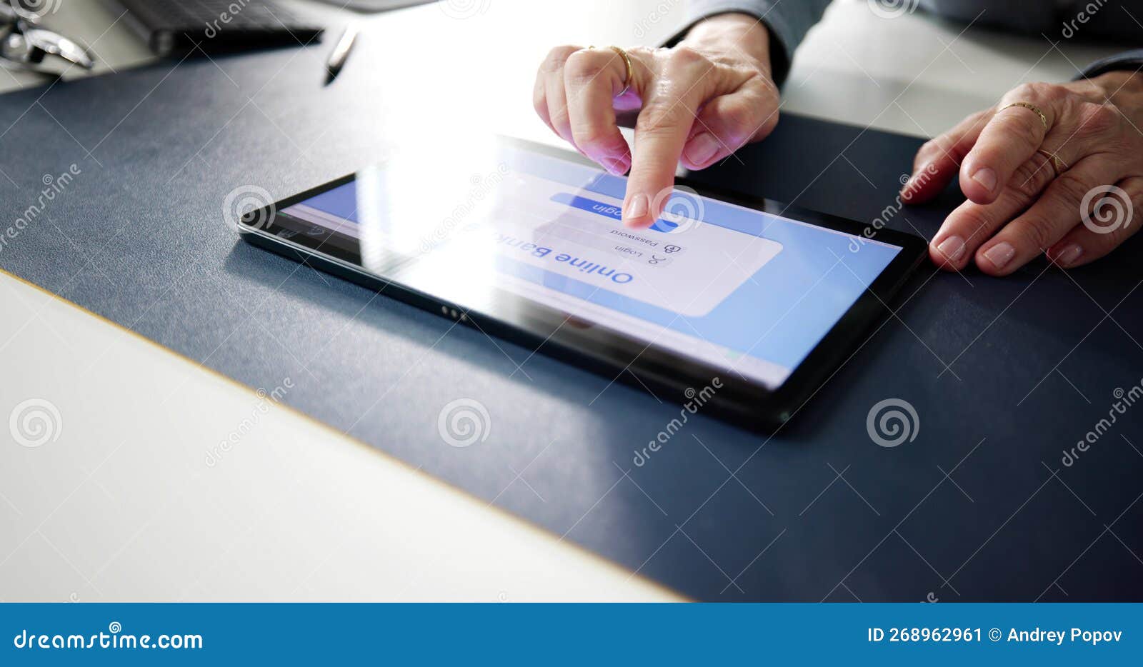 Electronic Bank Balance Statement and Transfer Stock Image - Image of ...