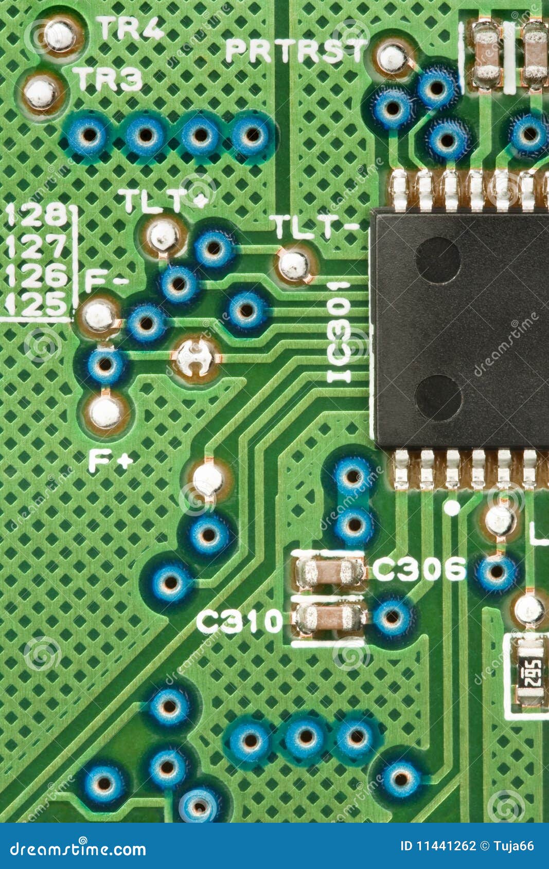 Electronic board stock photo. Image of inside, circuit - 11441262