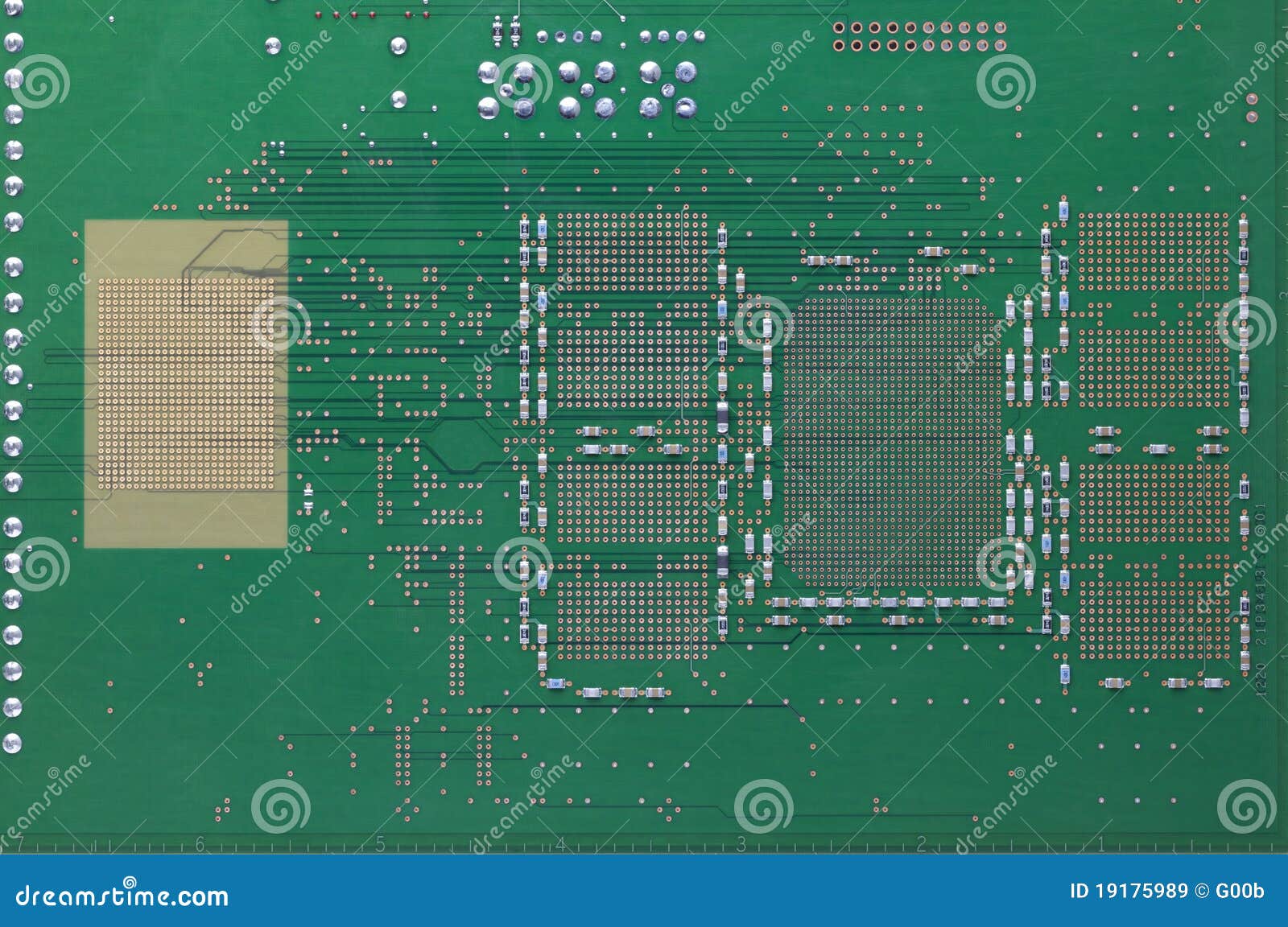 Electronic board stock image. Image of hardware, industry - 19175989