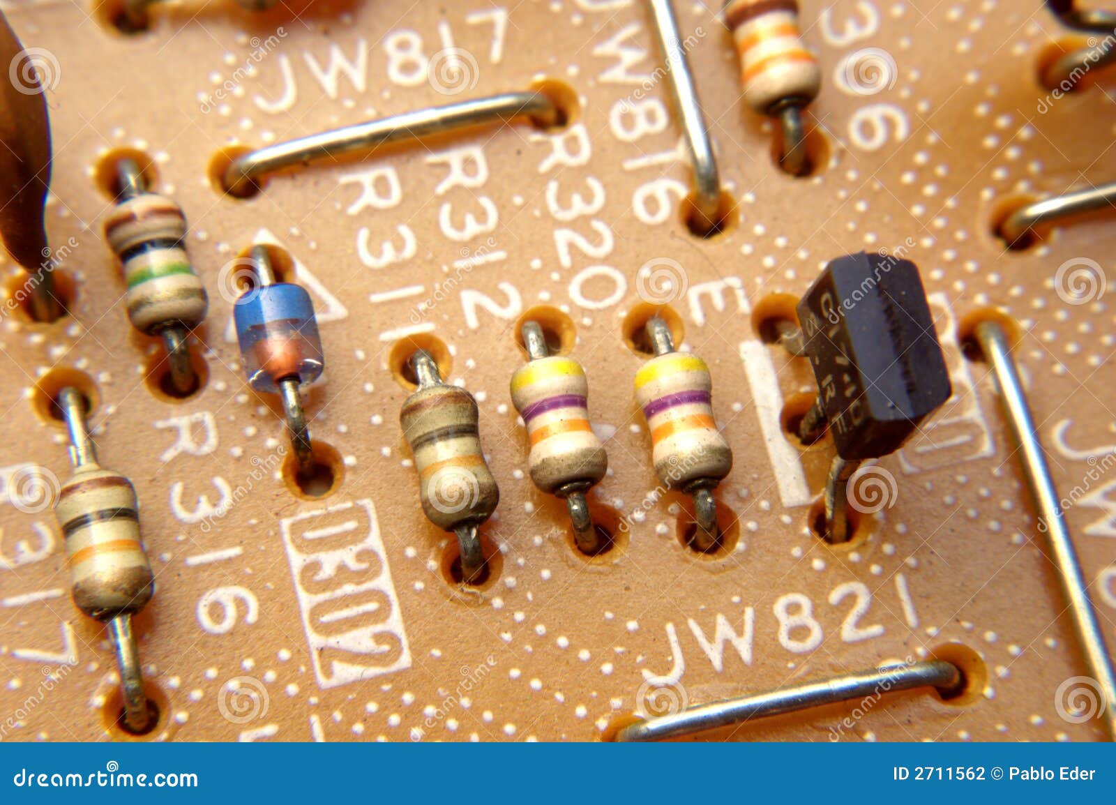 Electronic board stock photo. Image of current, electronic - 2711562