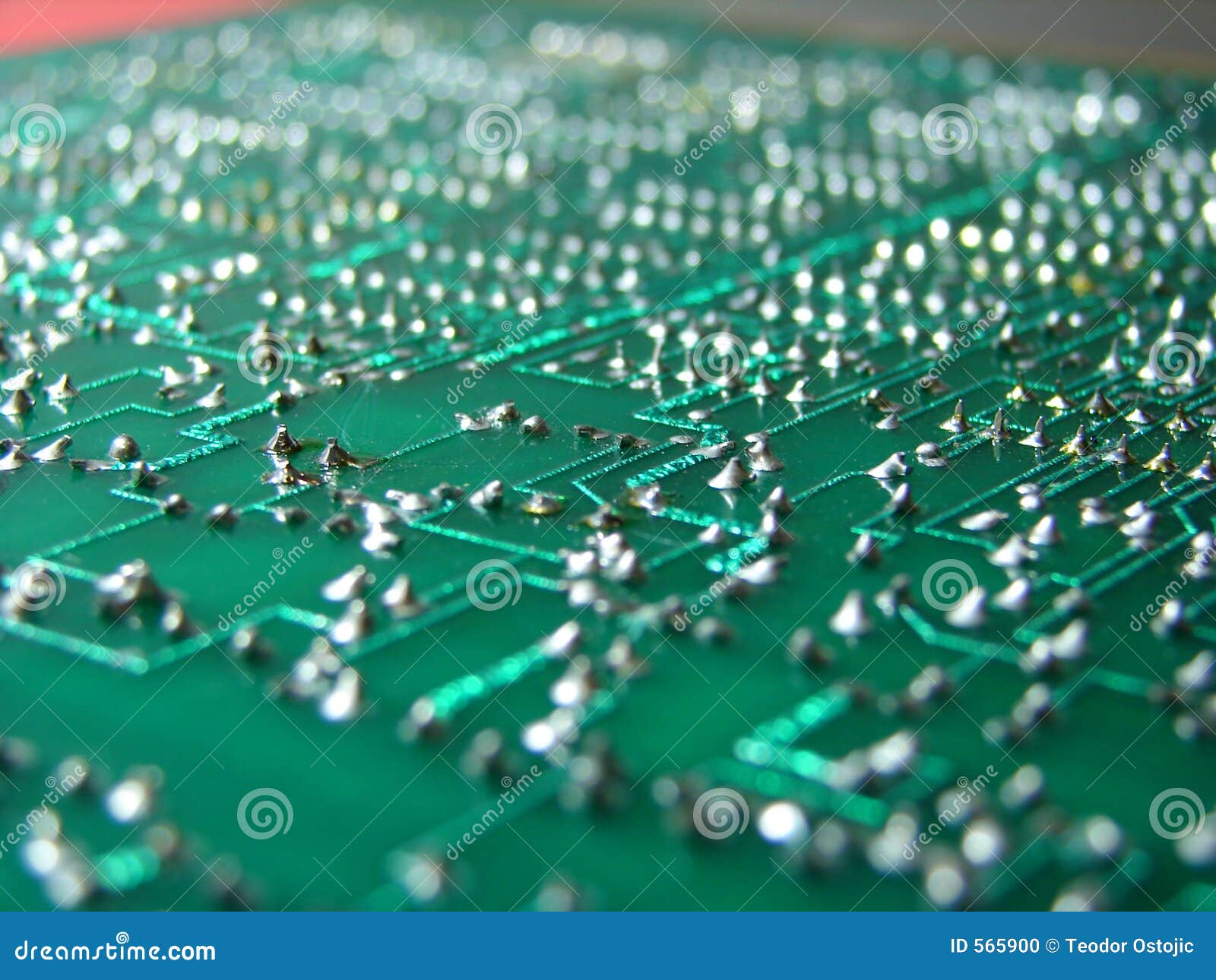 Electronic board stock photo. Image of data, solder, schematic - 565900