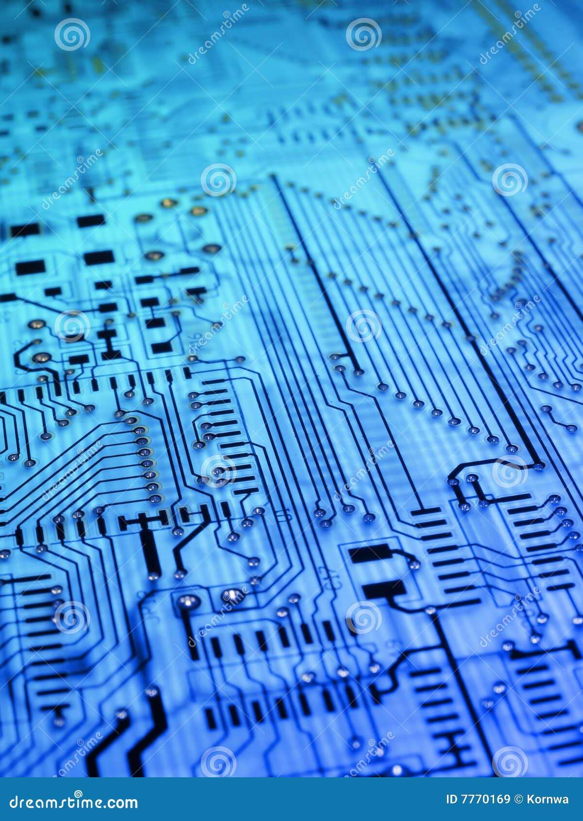 Electronic board stock image. Image of hightech, shiny - 7770169