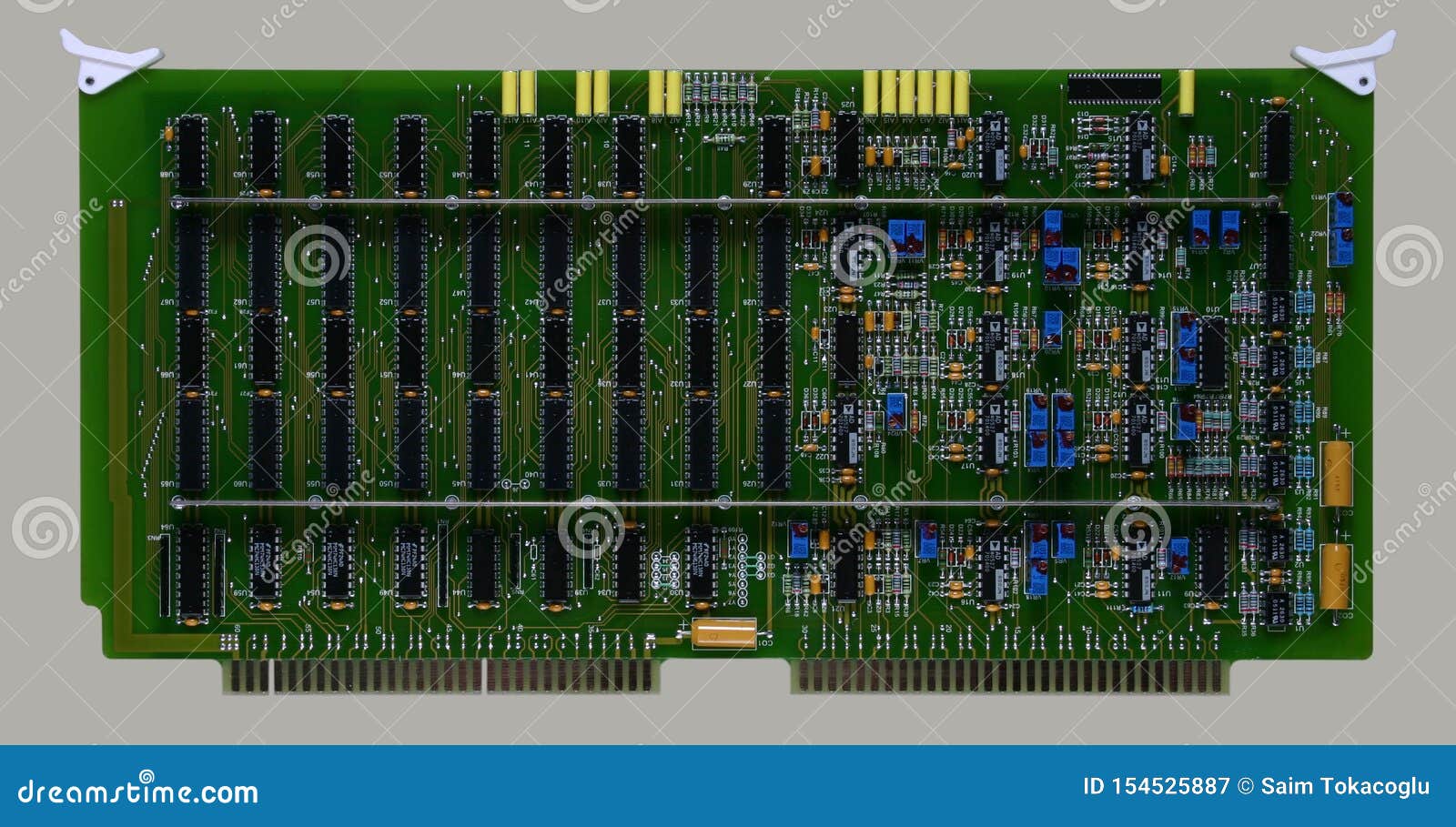 Electronic Board for Computer and Electronic Control Units Stock Image ...
