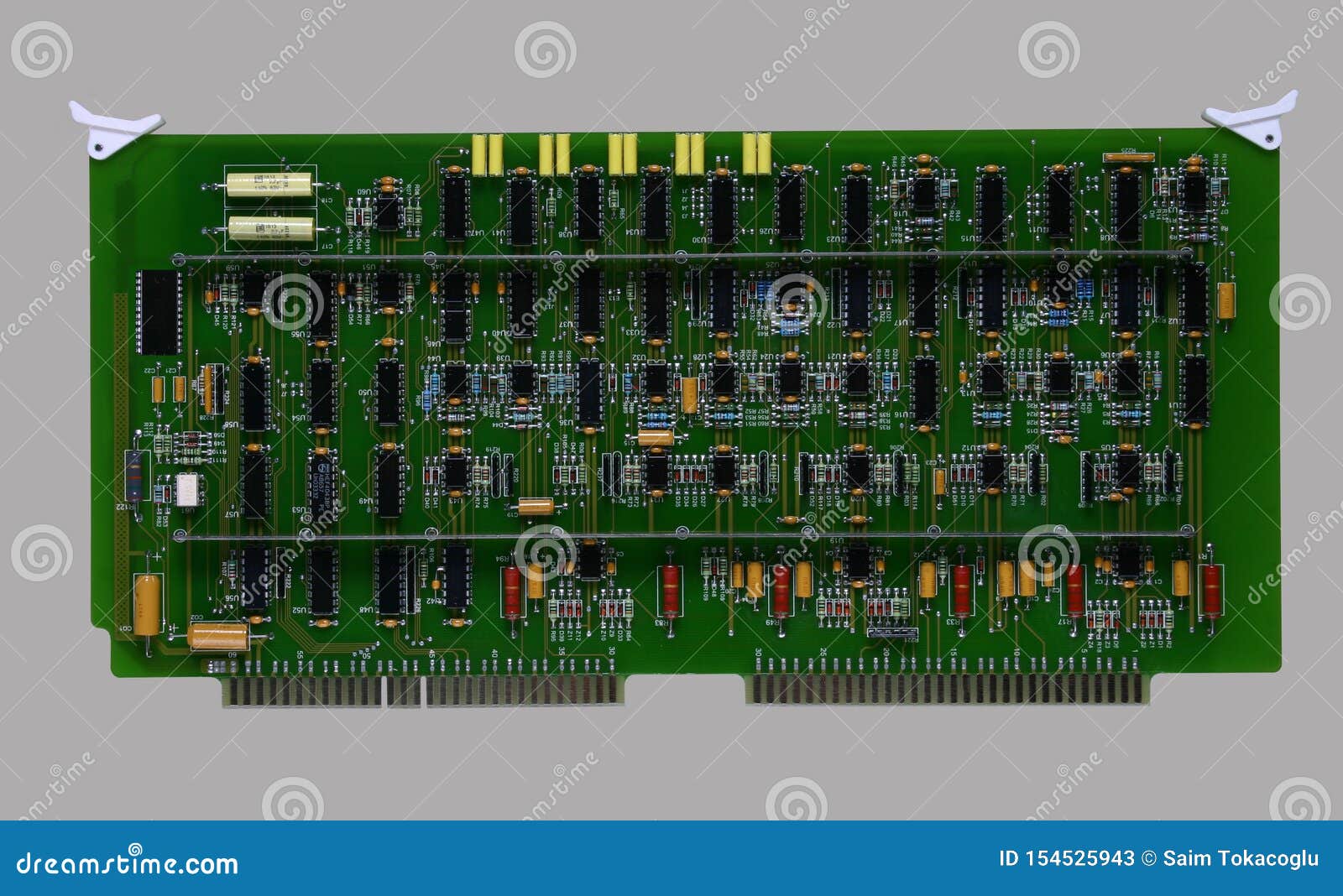 Electronic Board for Computer and Electronic Control Units Stock Image ...