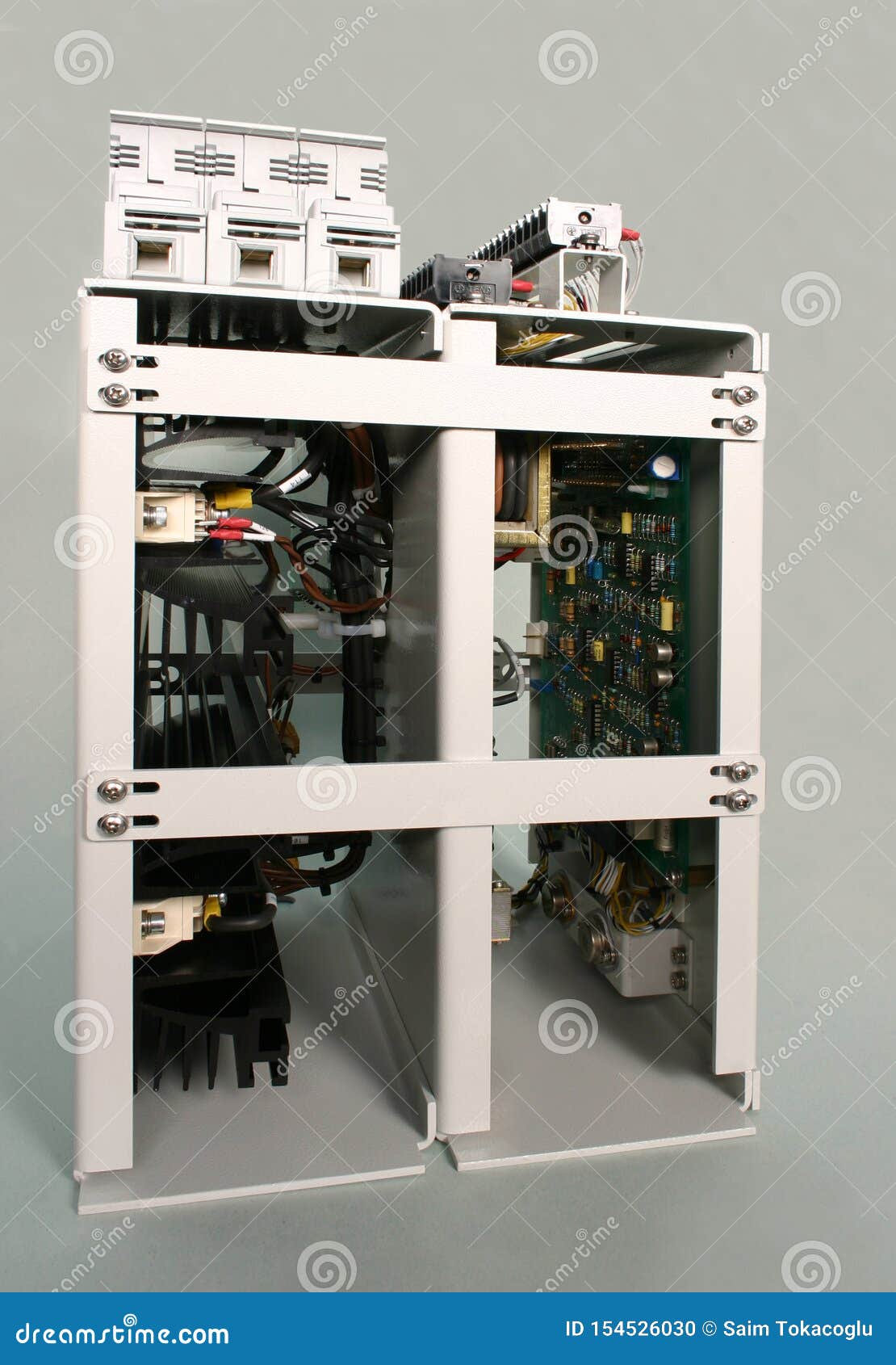 Electronic Board for Computer and Electronic Control Units Stock Photo ...