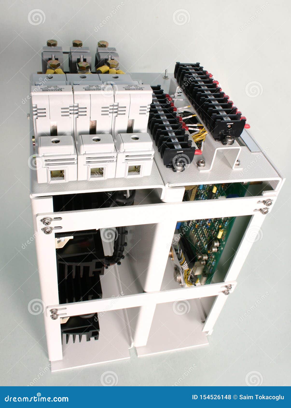 Electronic Board for Computer and Electronic Control Units Stock Photo ...