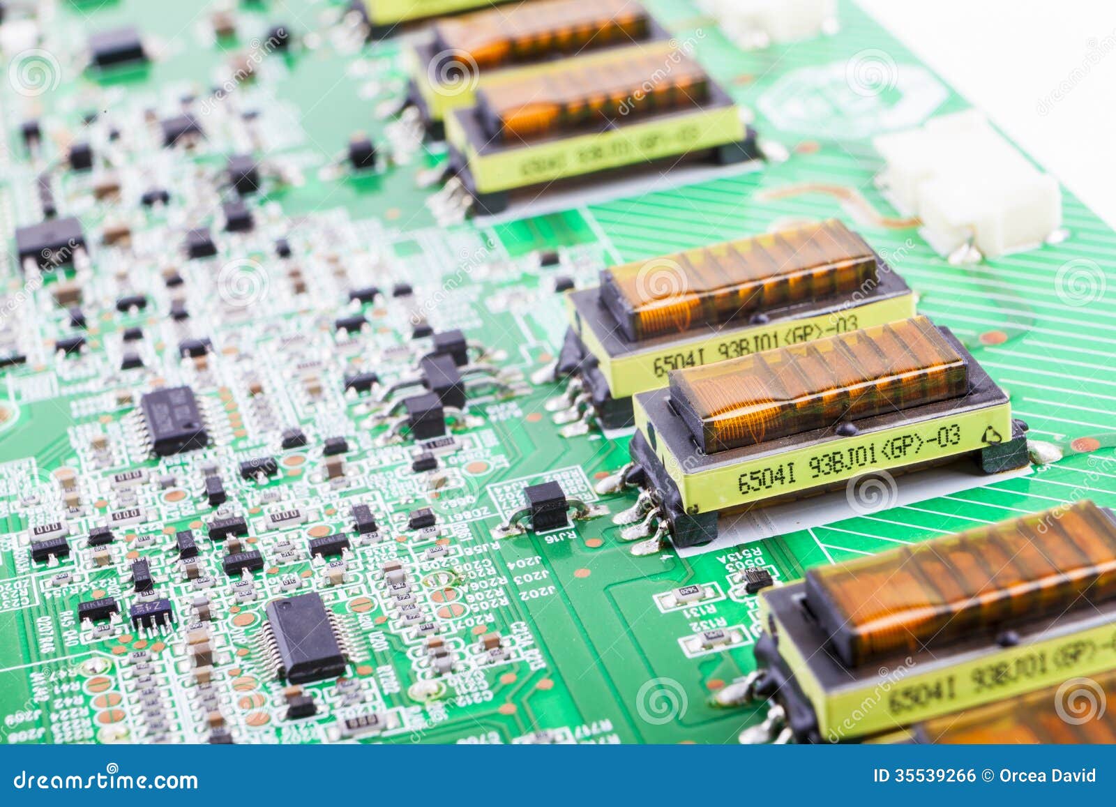 Electronic Board stock photo. Image of component, background - 35539266