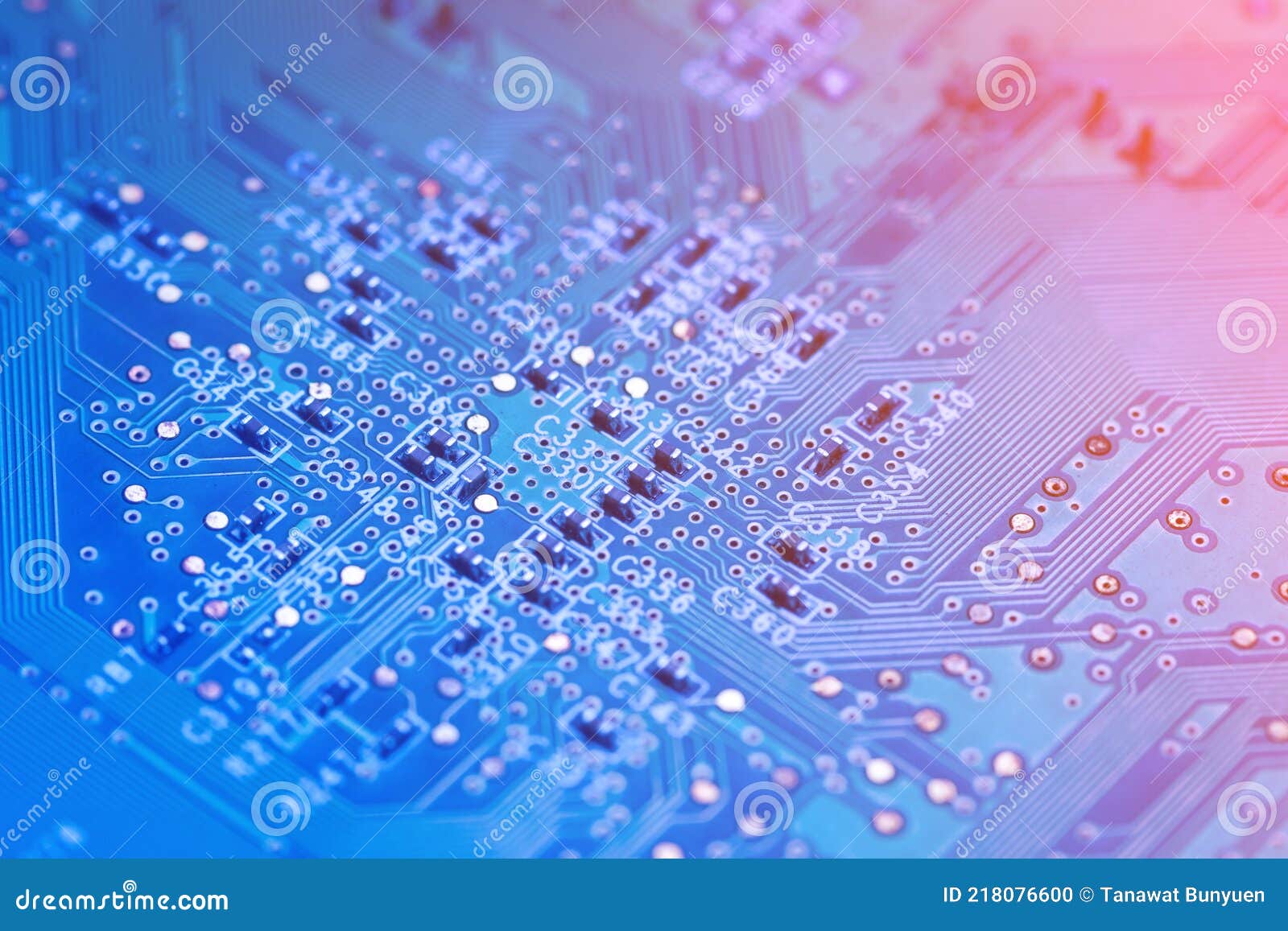 Electronic board stock photo. Image of concept, digital - 218076600