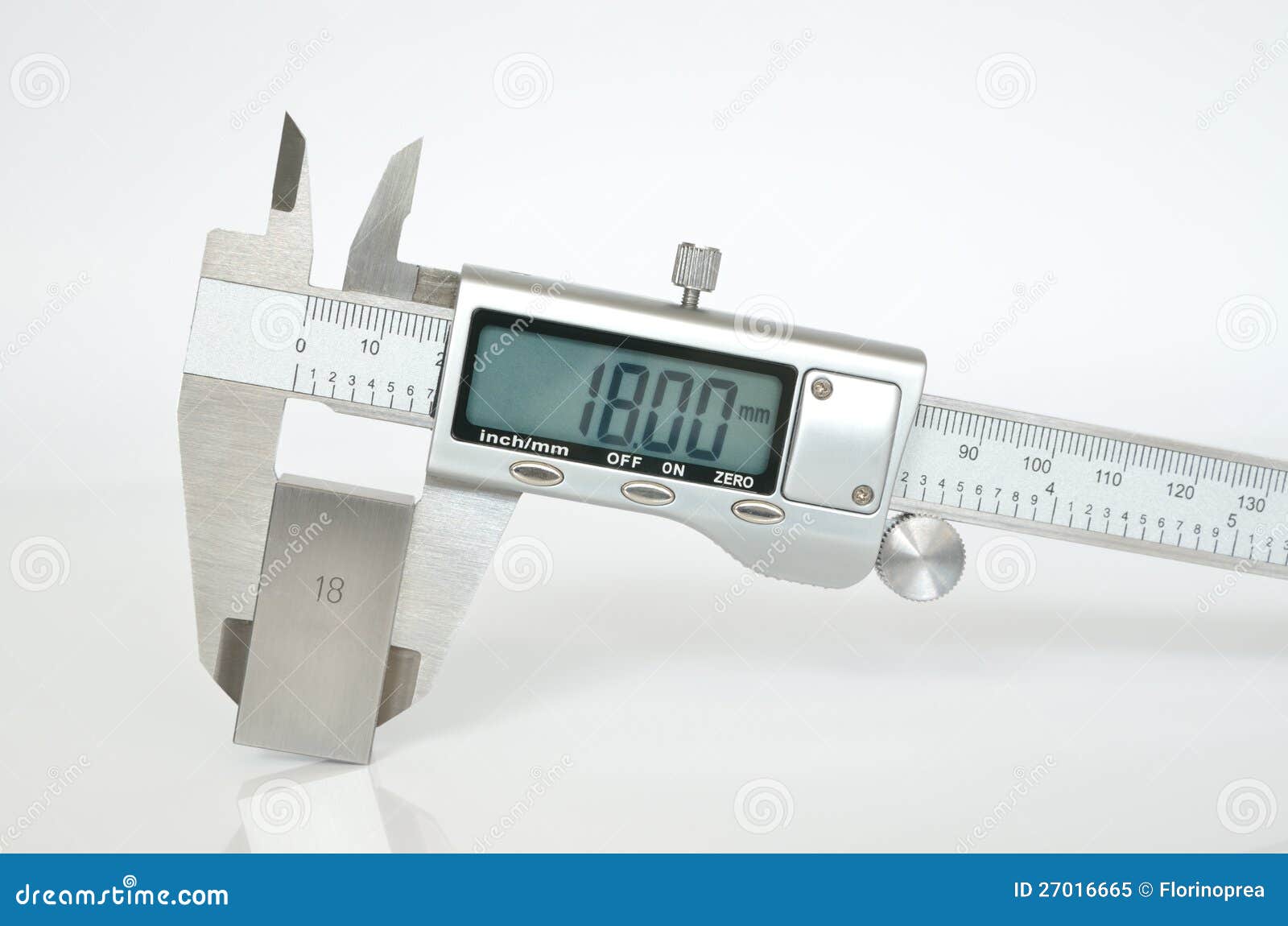Electronic calipers stock image. Image of measure, metric - 27016665