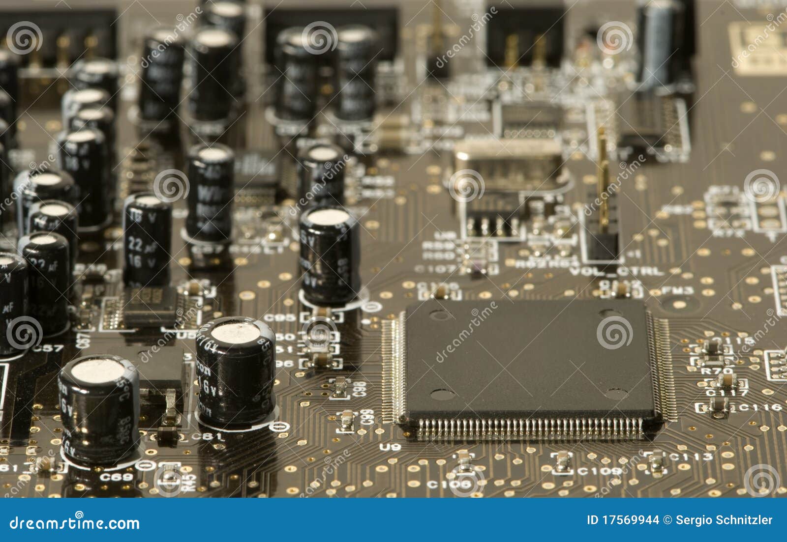 Electronic card stock photo. Image of computing, card - 17569944