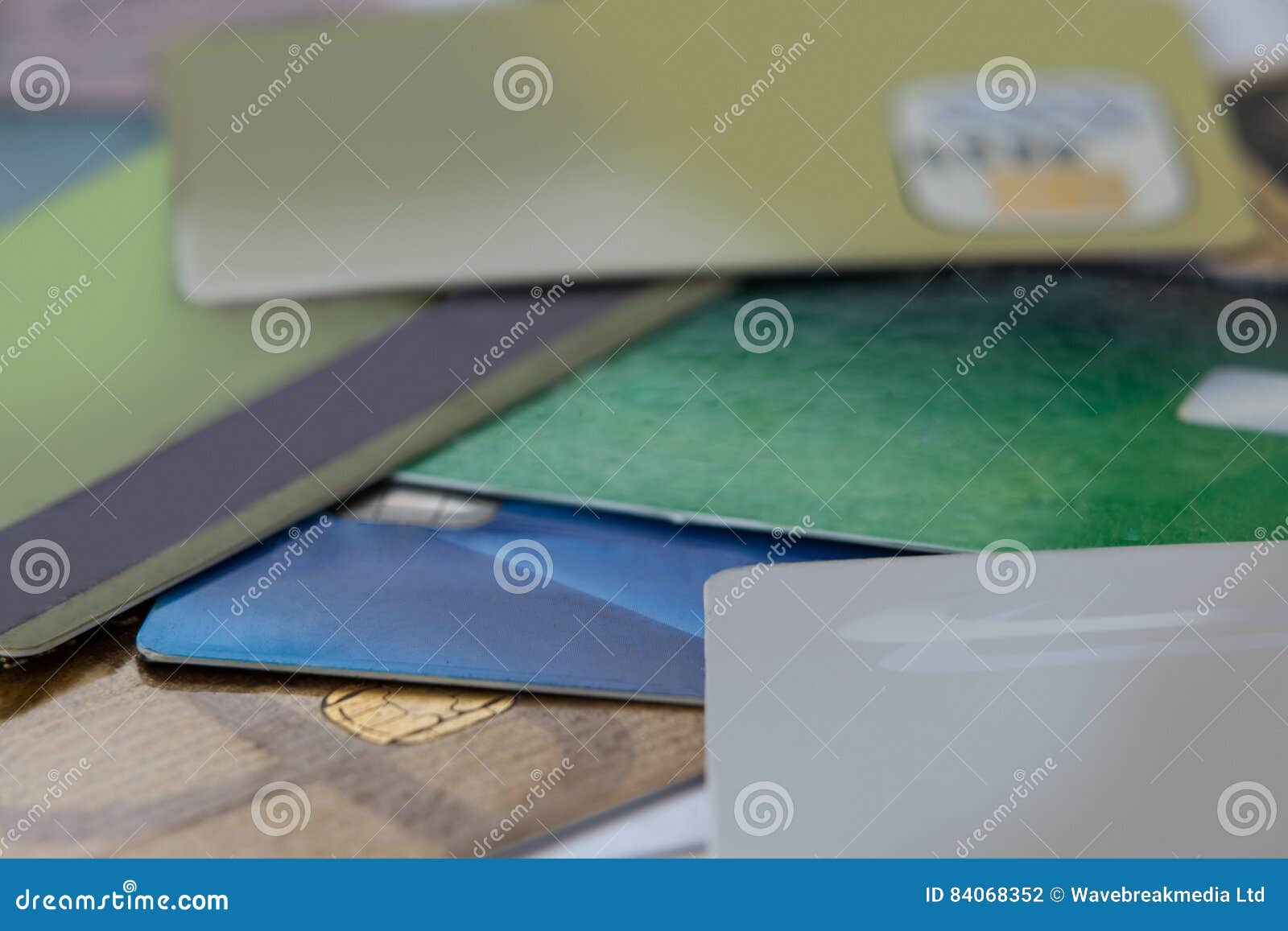 Electronic Cards with Micro Chip Stock Photo - Image of security ...
