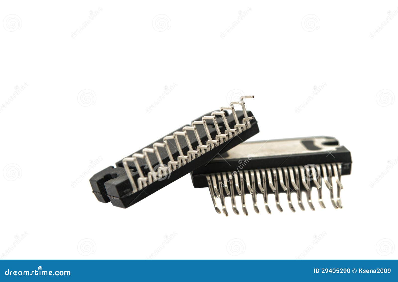 Electronic chips isolated stock photo. Image of electricity - 29405290