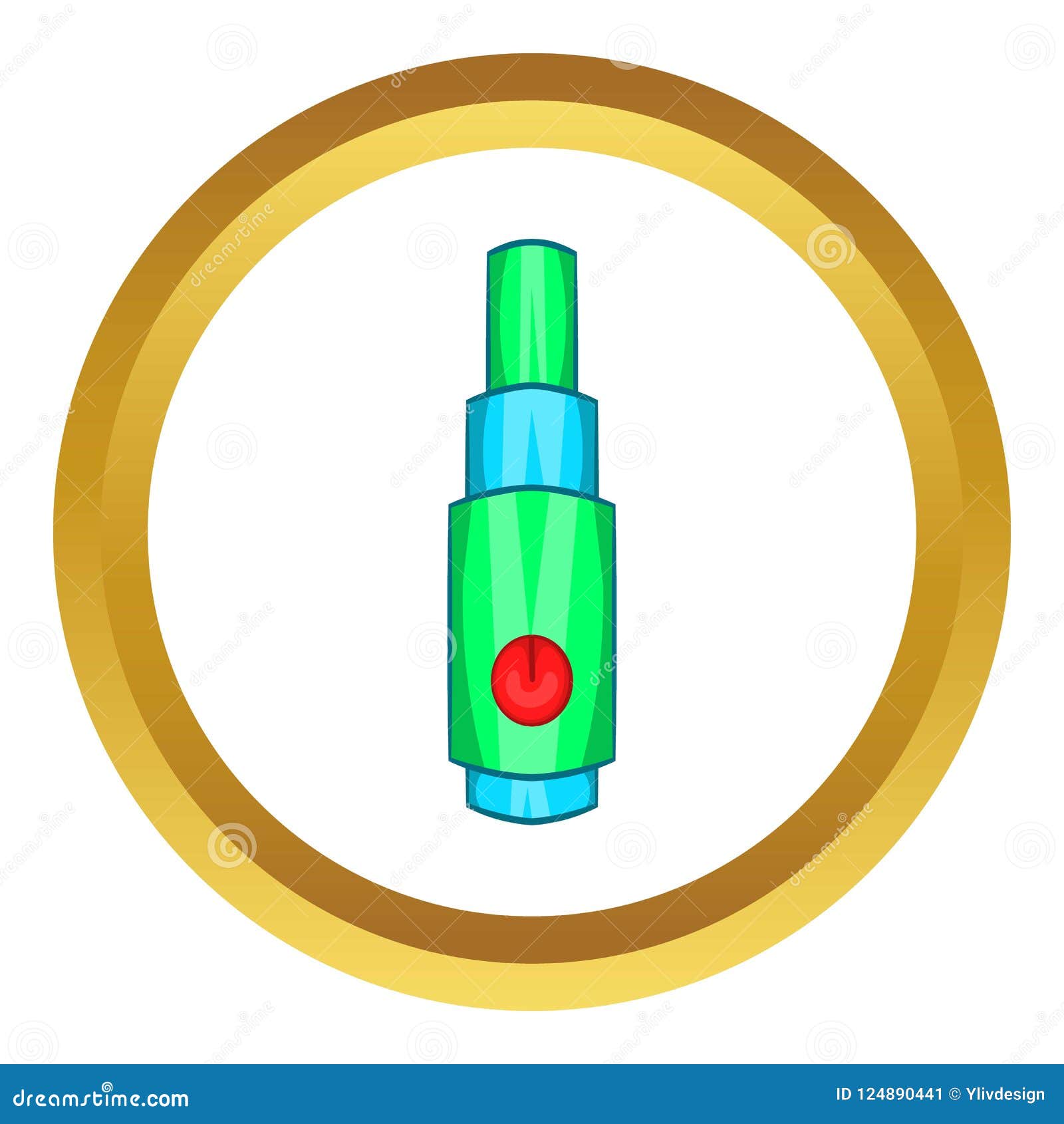 Electronic Cigarette Atomizer Icon Stock Illustration - Illustration of ...
