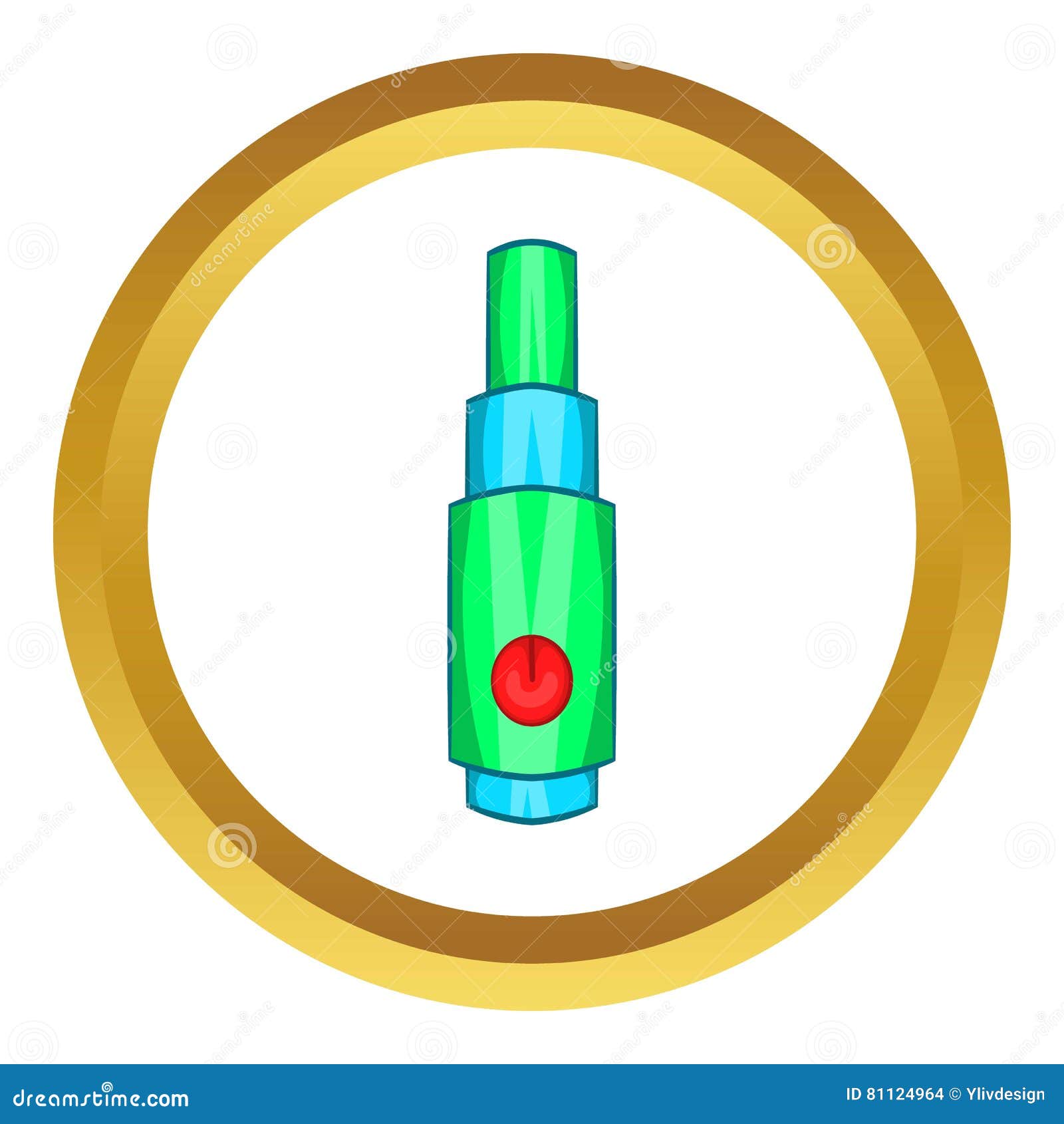 Electronic Cigarette Atomizer Vector Icon Stock Vector - Illustration ...