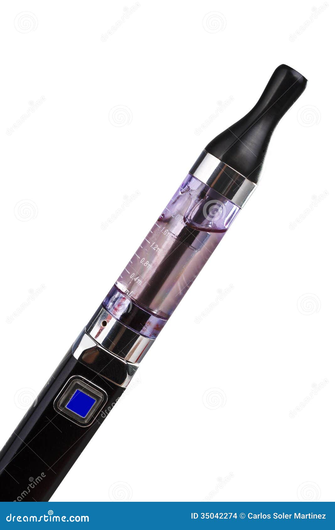 Electronic Cigarette E-cigarette Stock Photo - Image of combustion ...