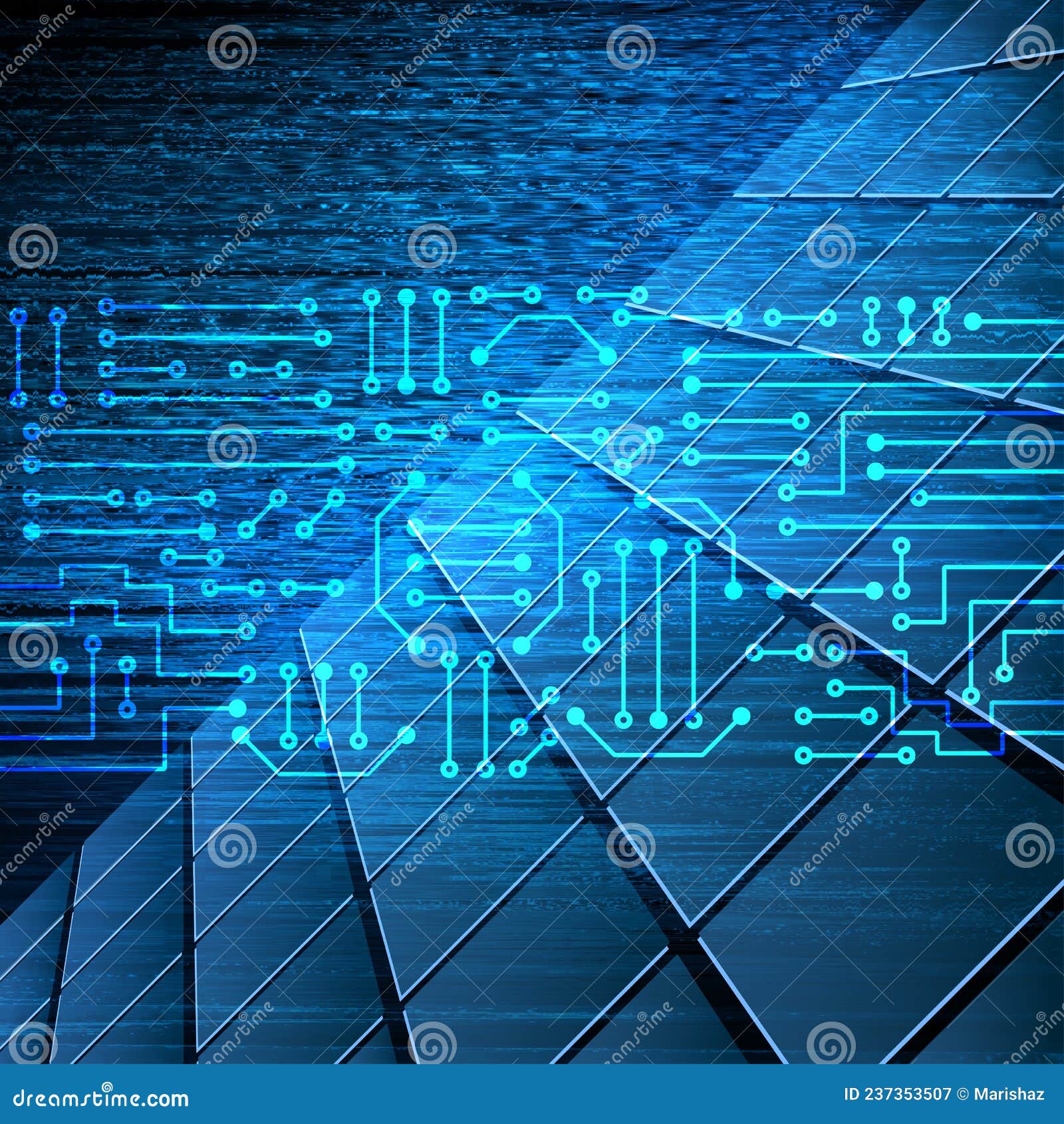 Blue Ruffle Fabric Texture Seamless Pattern Cartoon Vector ...