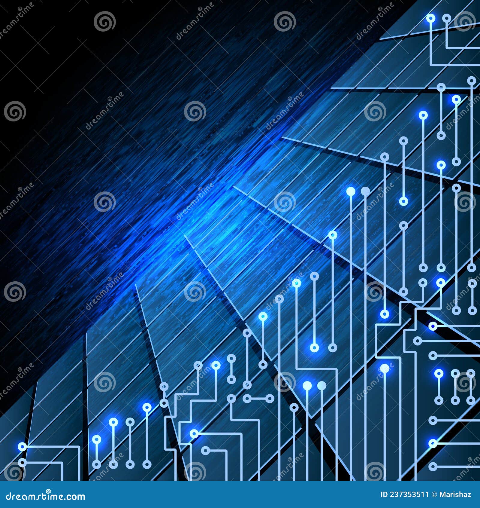 Blue Ruffle Fabric Texture Seamless Pattern Cartoon Vector ...