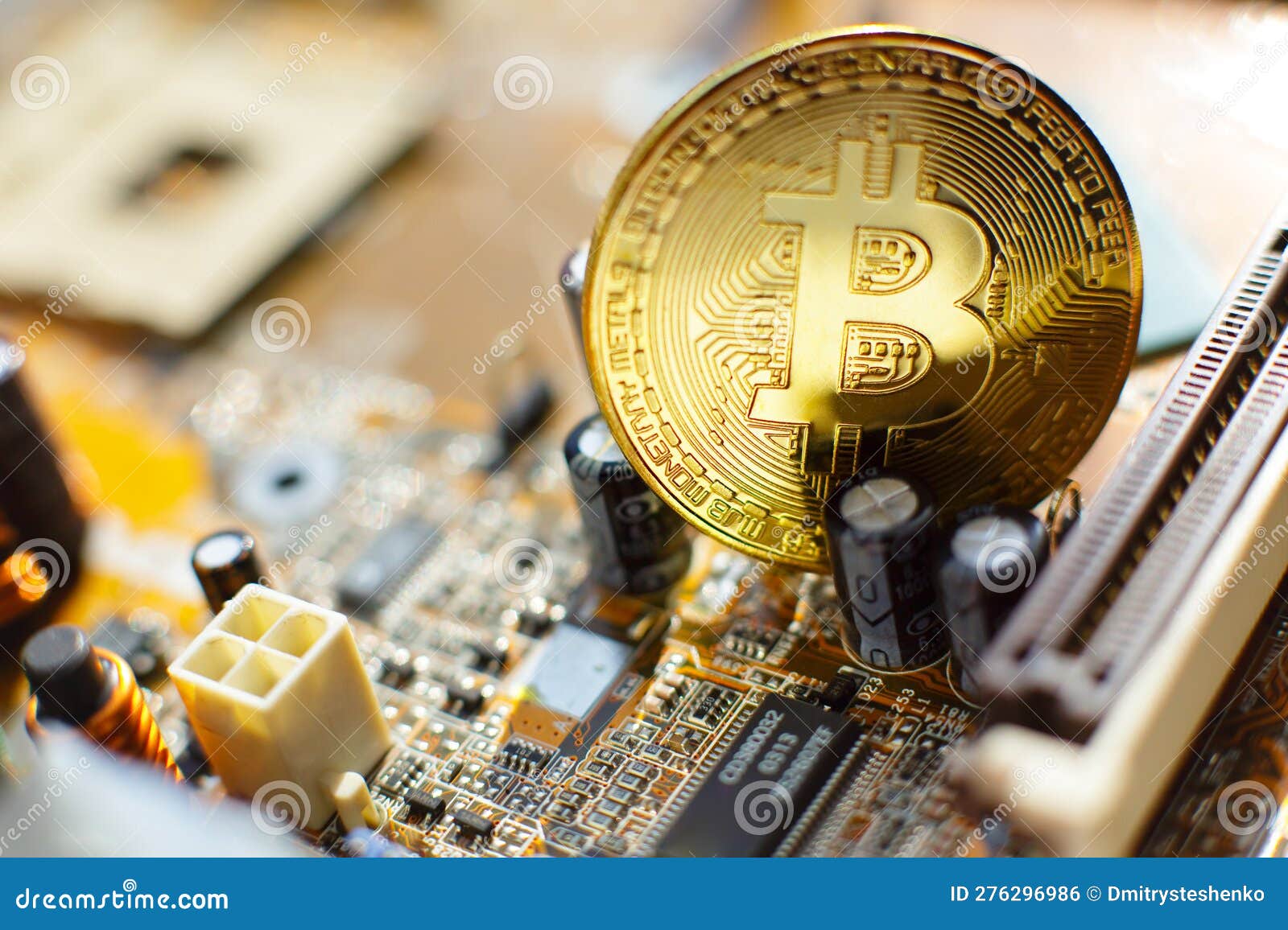 Electronic Circuit Blur. Blur Electronic Circuit Close Up Computer ...