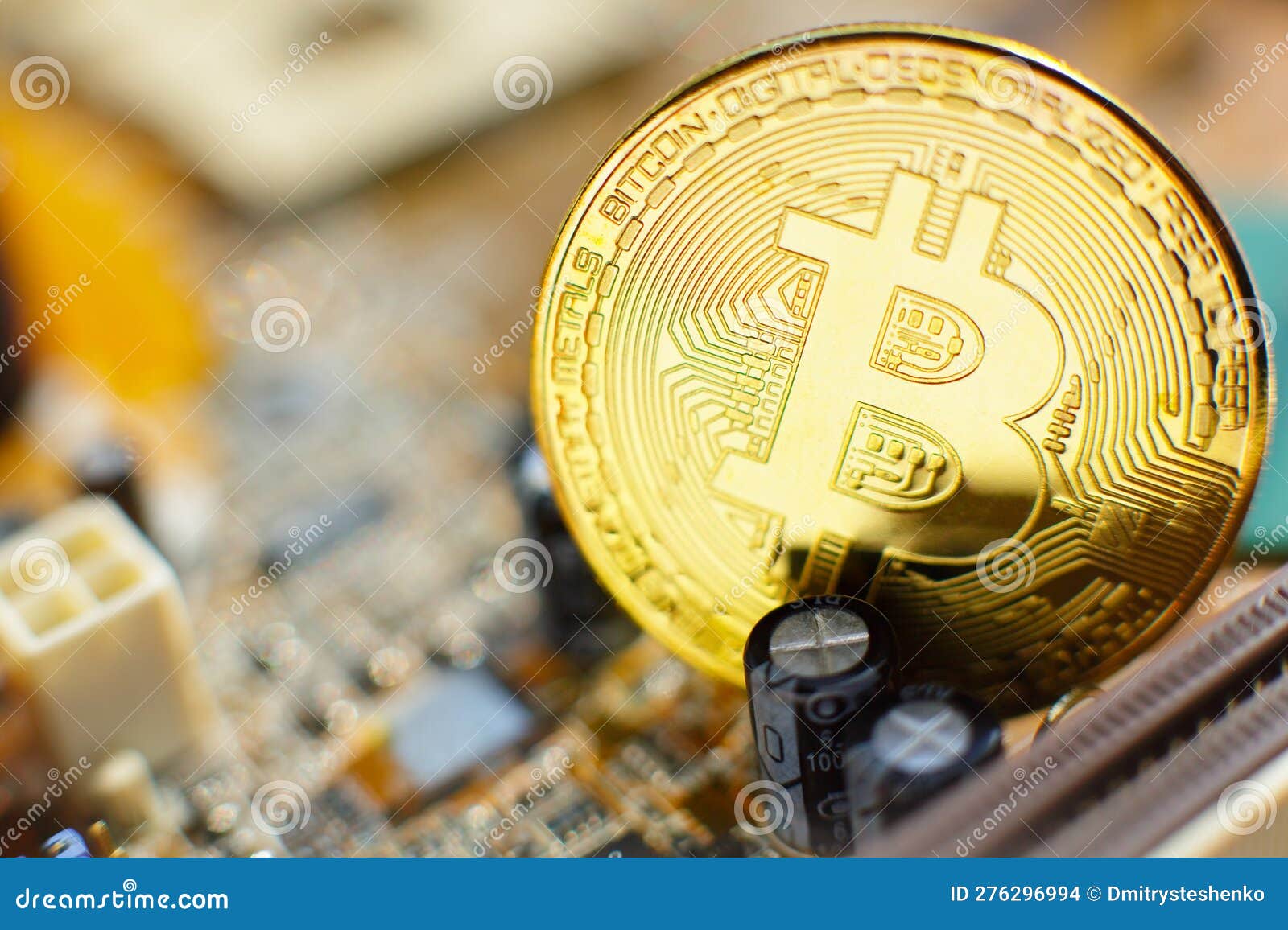 Electronic Circuit Blur. Blur Electronic Circuit Close Up Computer ...