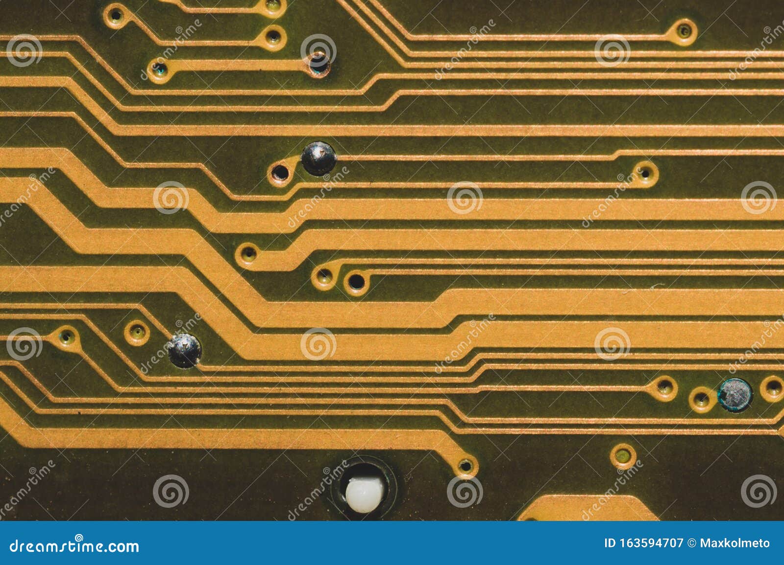 Electronic Circuit Board Abstract Background. Computer Hardware ...