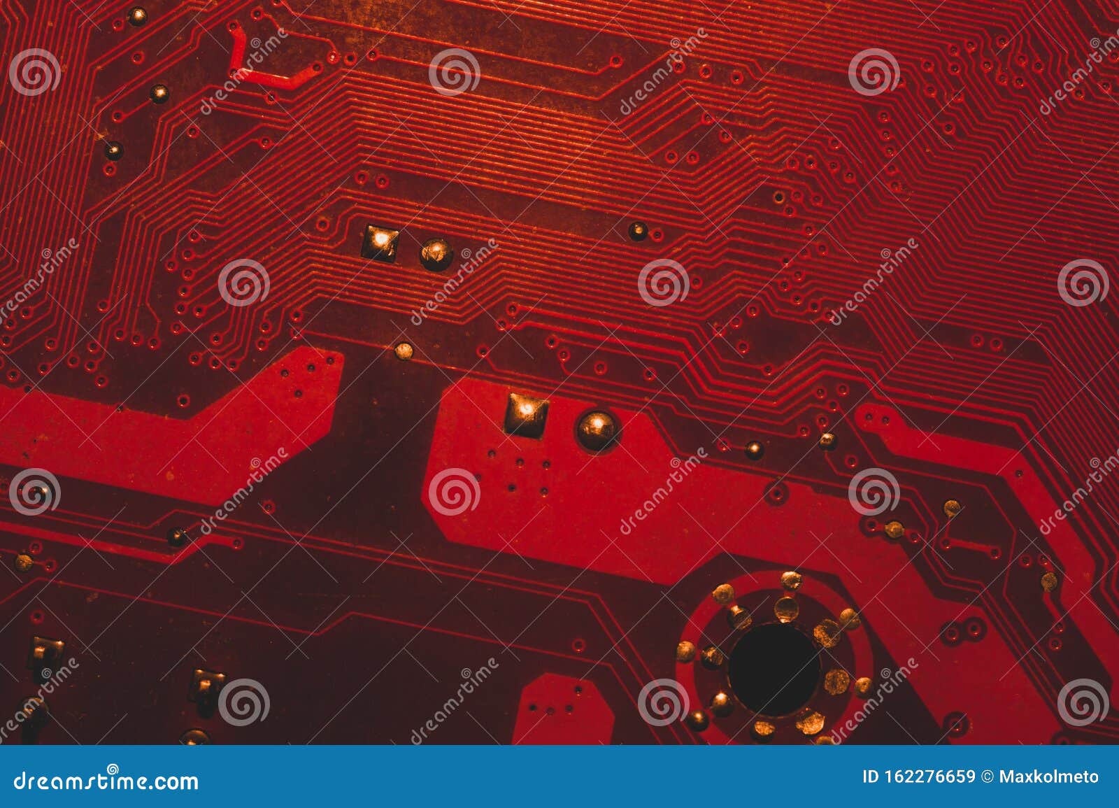 Electronic Circuit Board Abstract Background. Computer Motherboard ...