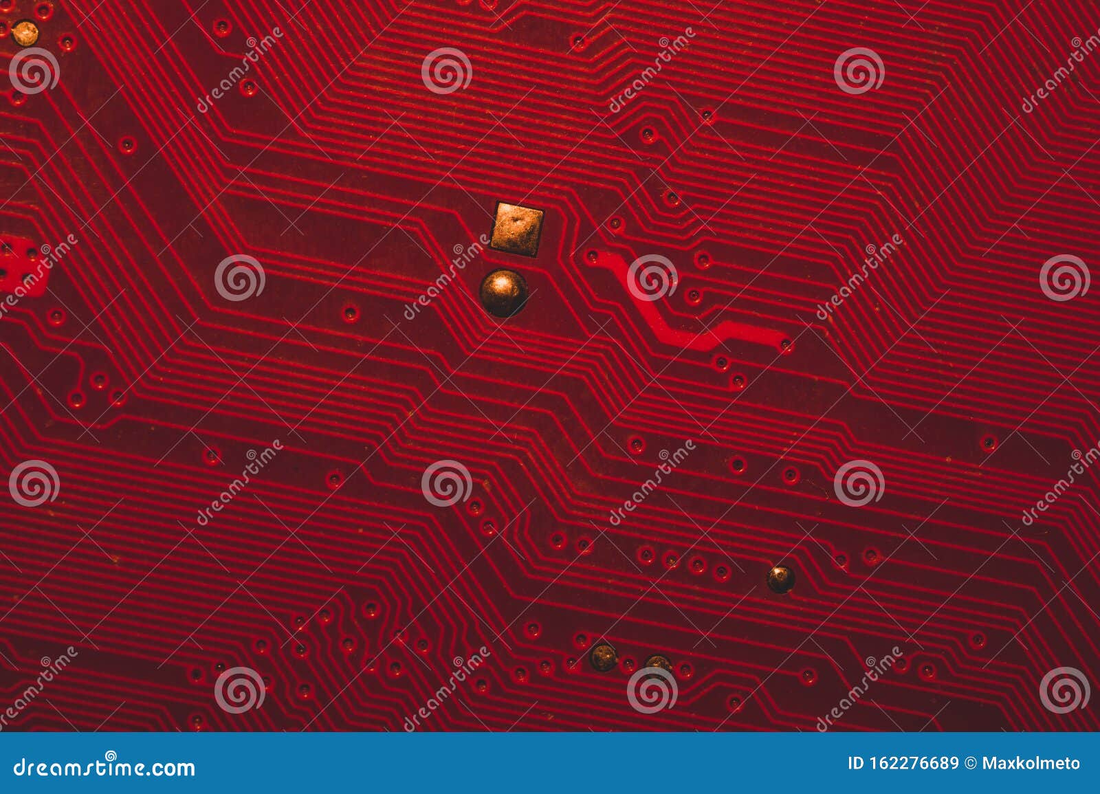 Electronic Circuit Board Abstract Background. Computer Motherboard ...