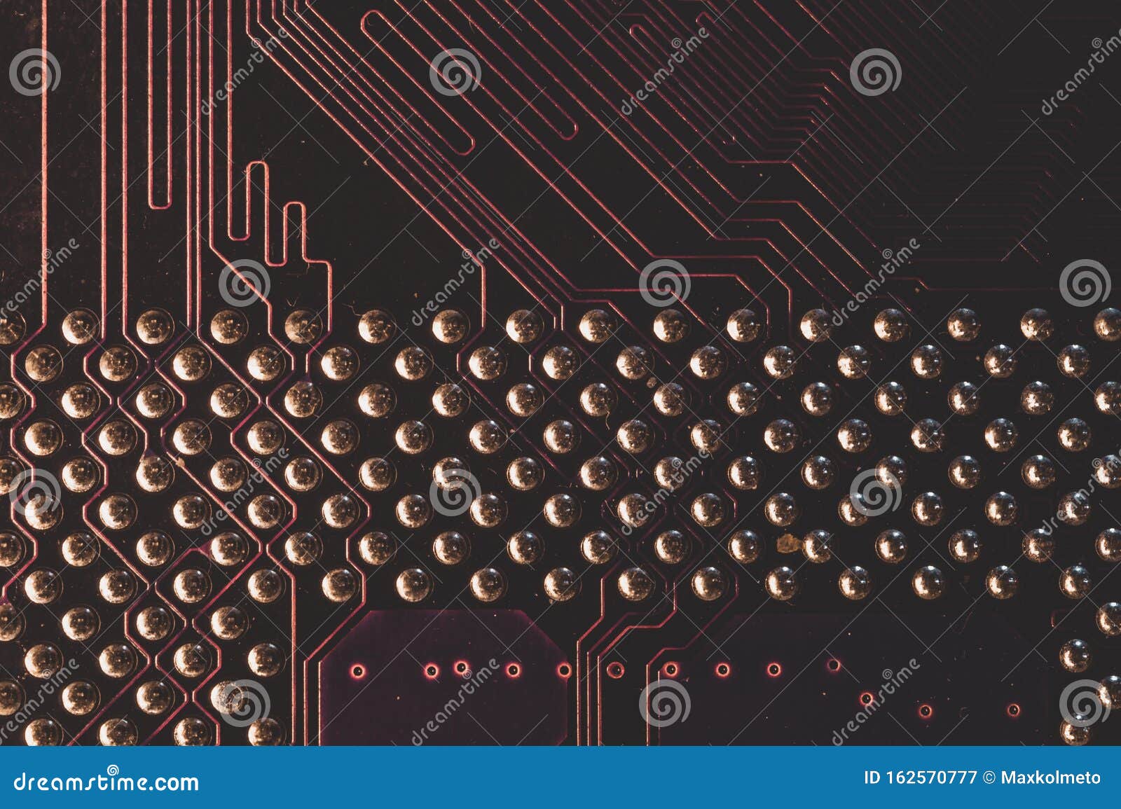 Electronic Circuit Board Abstract Background. Computer Motherboard ...