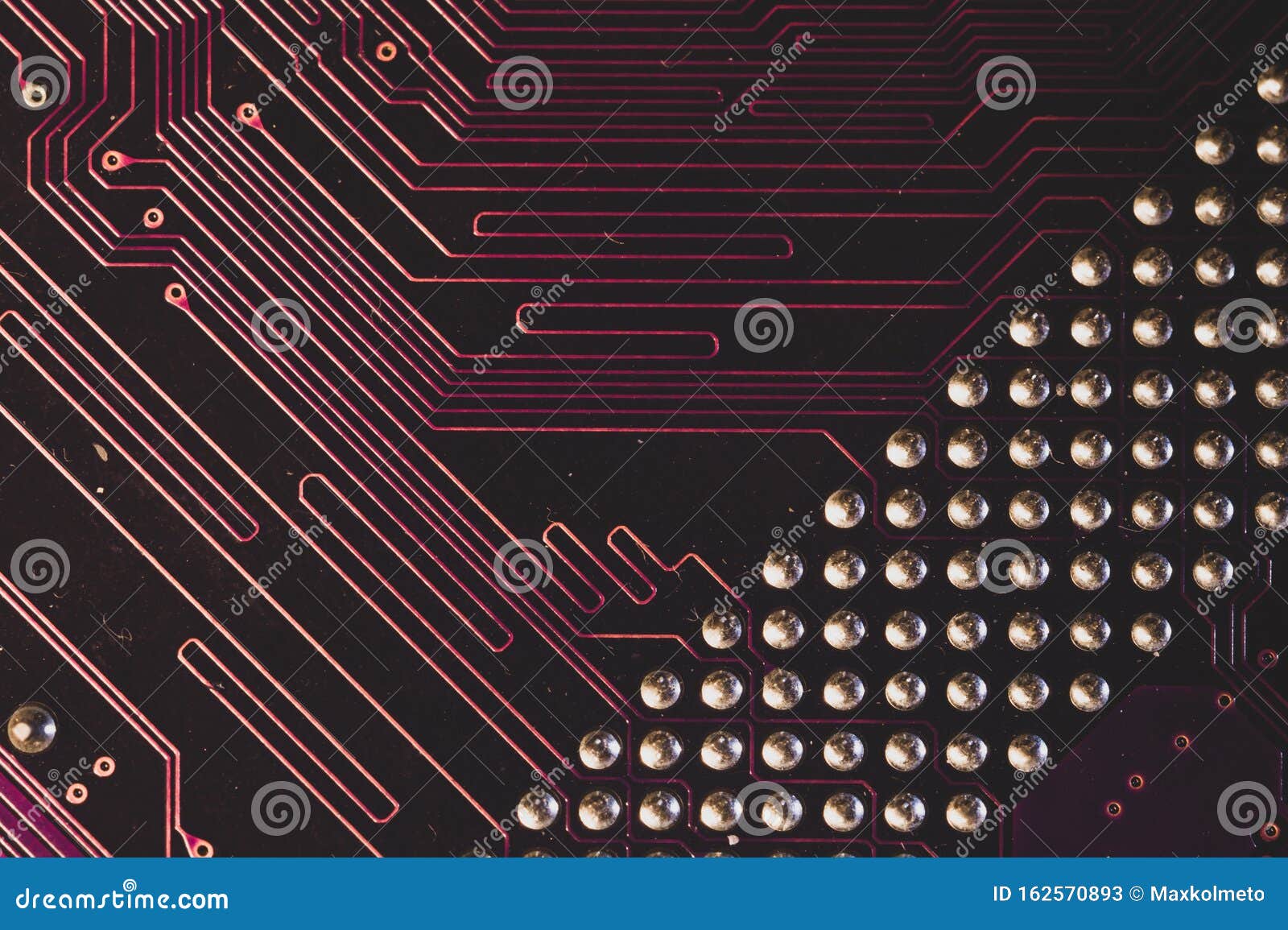 Electronic Circuit Board Abstract Background. Computer Motherboard ...