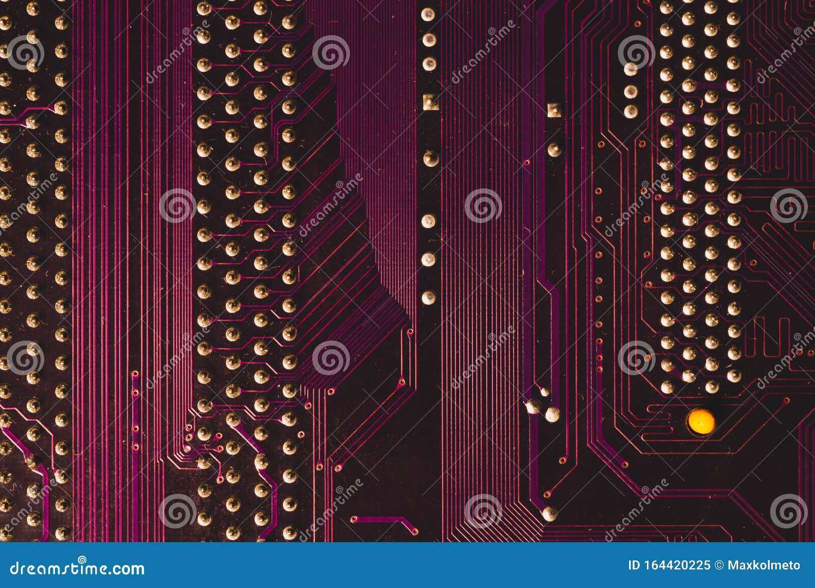 Electronic Circuit Board Abstract Background. Computer Motherboard ...