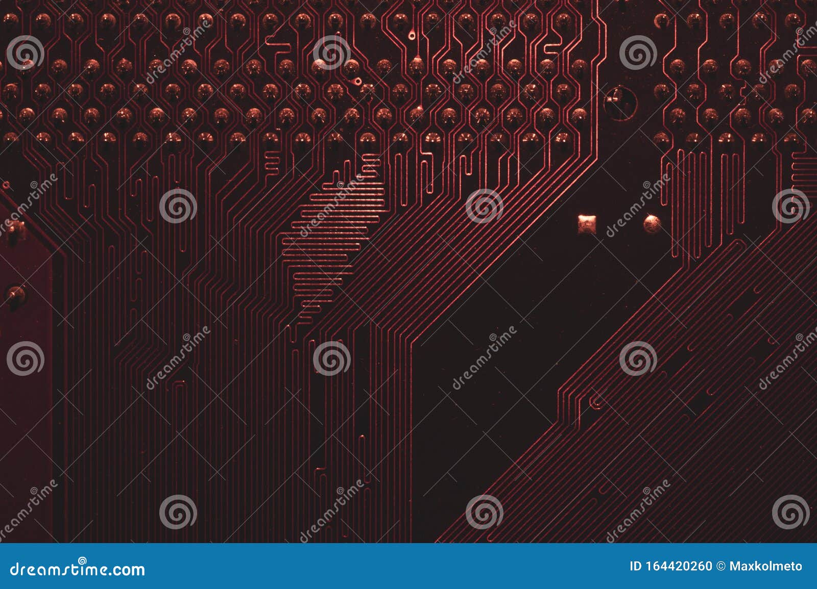 Electronic Circuit Board Abstract Background. Computer Motherboard ...