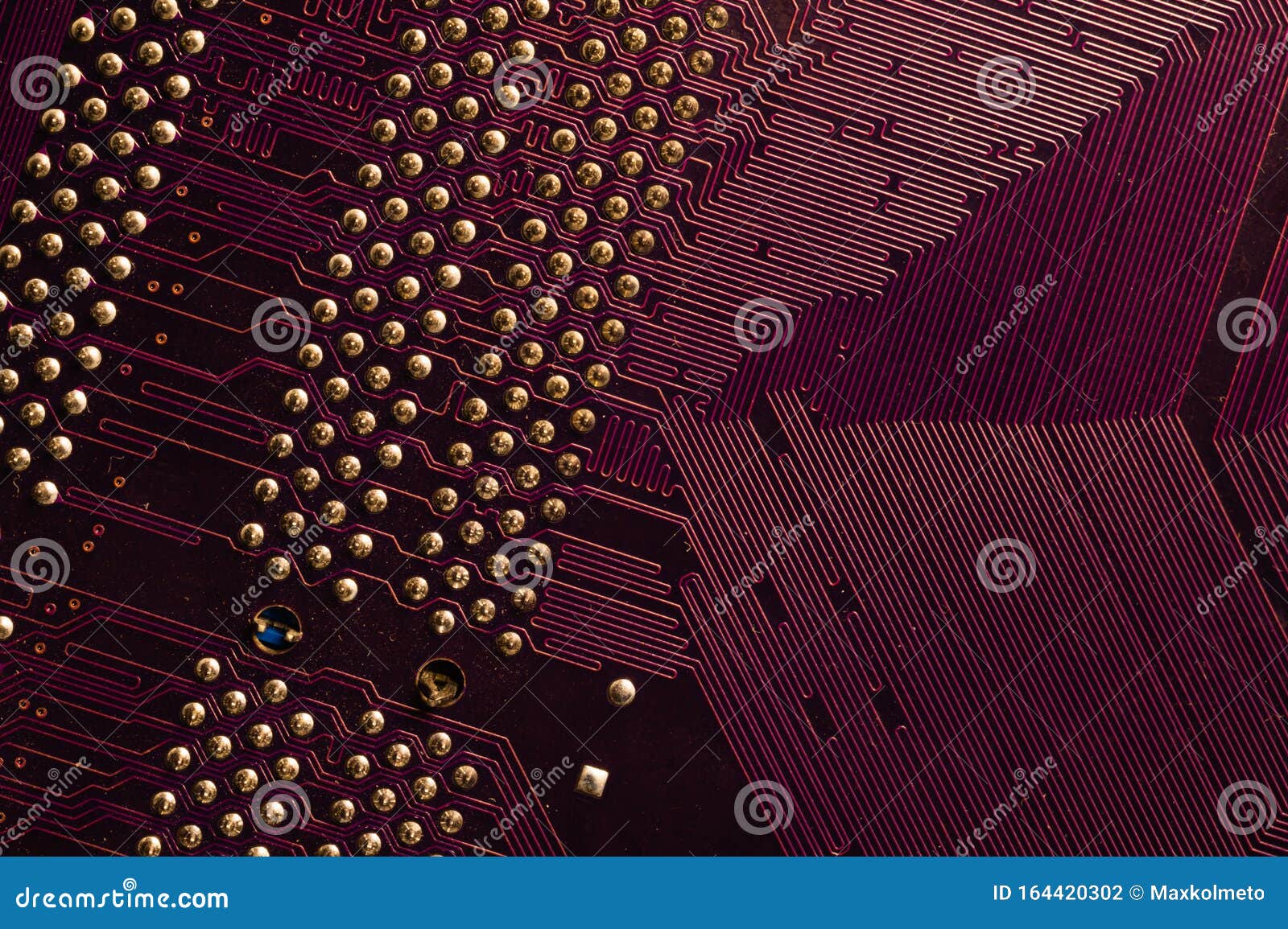 Electronic Circuit Board Abstract Background. Computer Motherboard ...