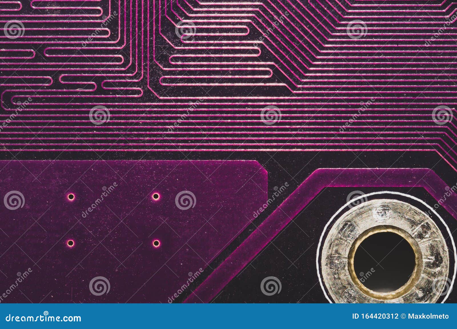 Electronic Circuit Board Abstract Background. Computer Motherboard ...