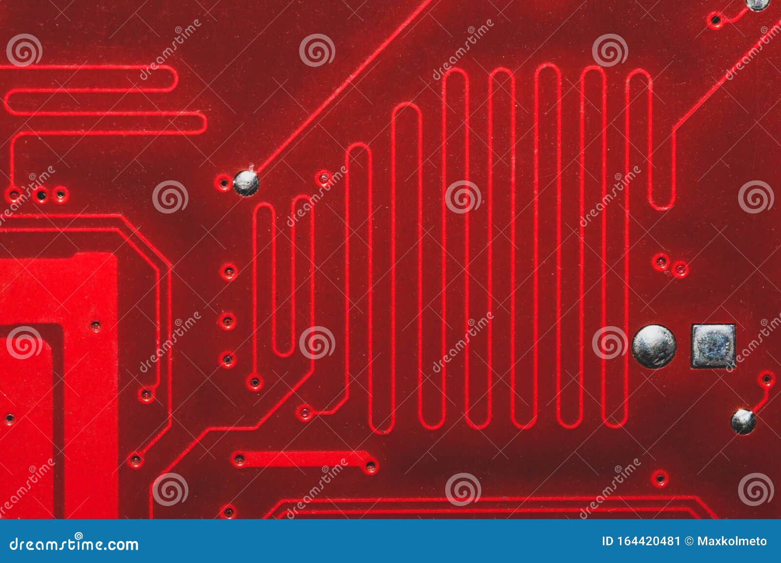 Electronic Circuit Board Abstract Background. Computer Motherboard ...