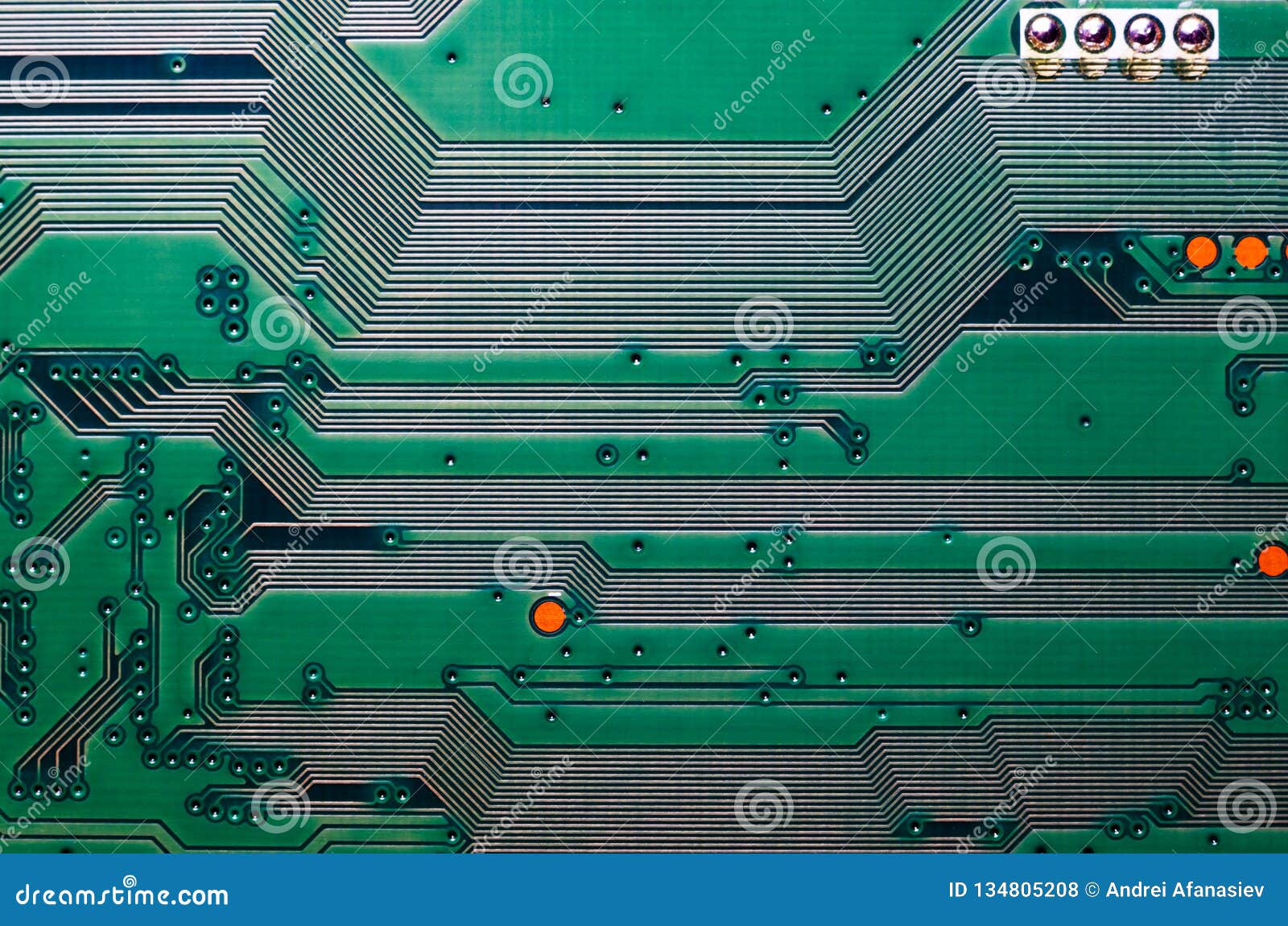 Electronic Circuit Board Close Up Background Texture Stock Photo ...