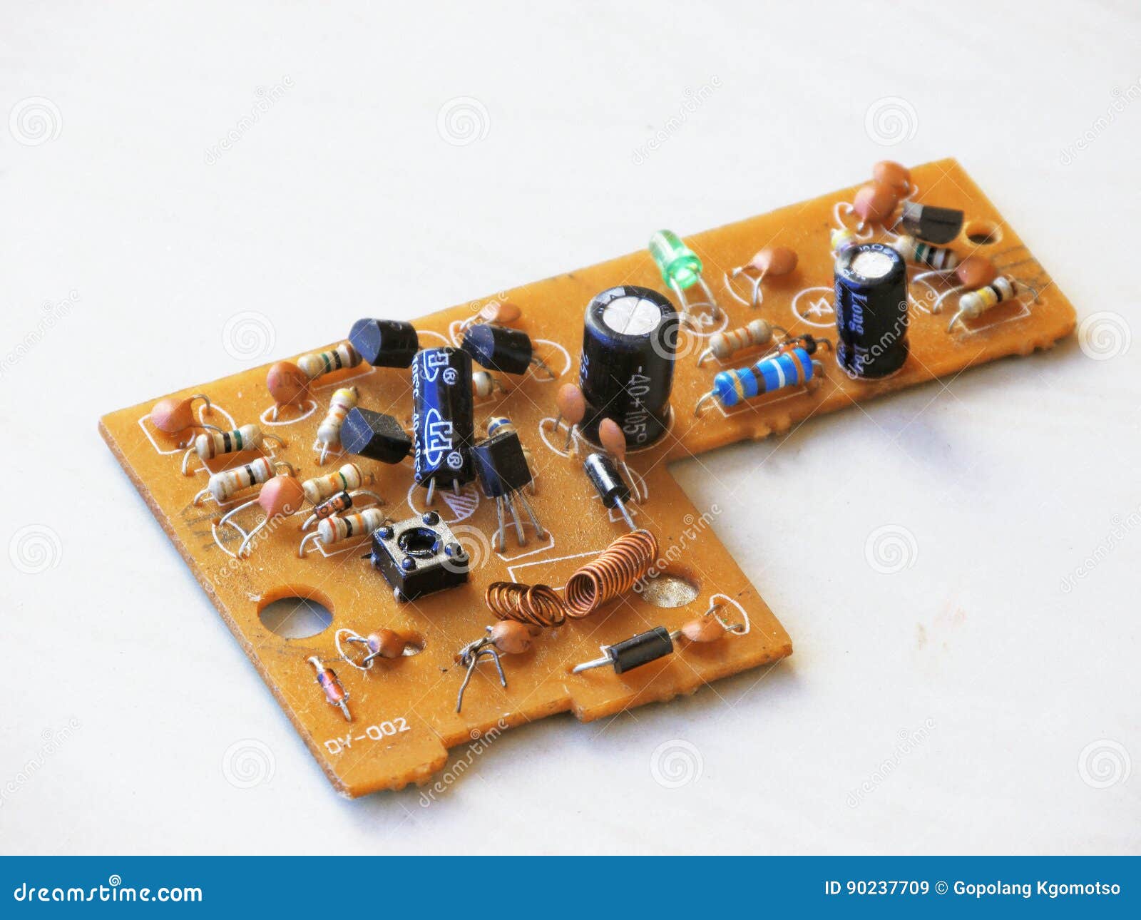 Electronic circuit board stock image. Image of circuit - 90237709