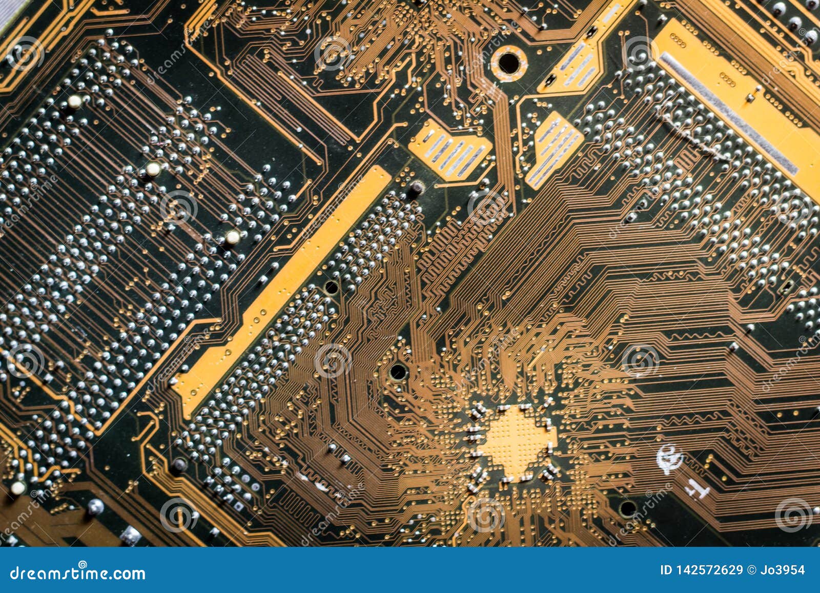 Electronic Circuit Board, Motherboard Digital Chip in Computer Stock ...